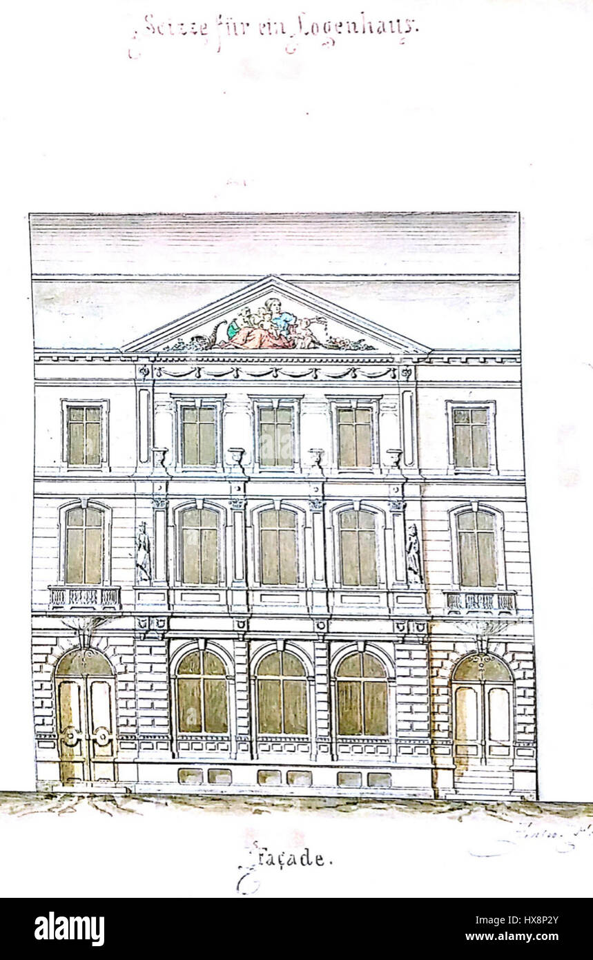 Masonic lodge 18th century hi-res stock photography and images - Alamy