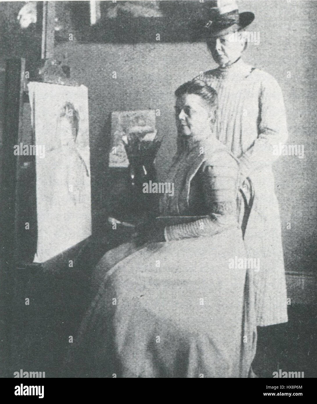 Molly Helene Cramer's artwork from 1900 reflects the early modernist ...