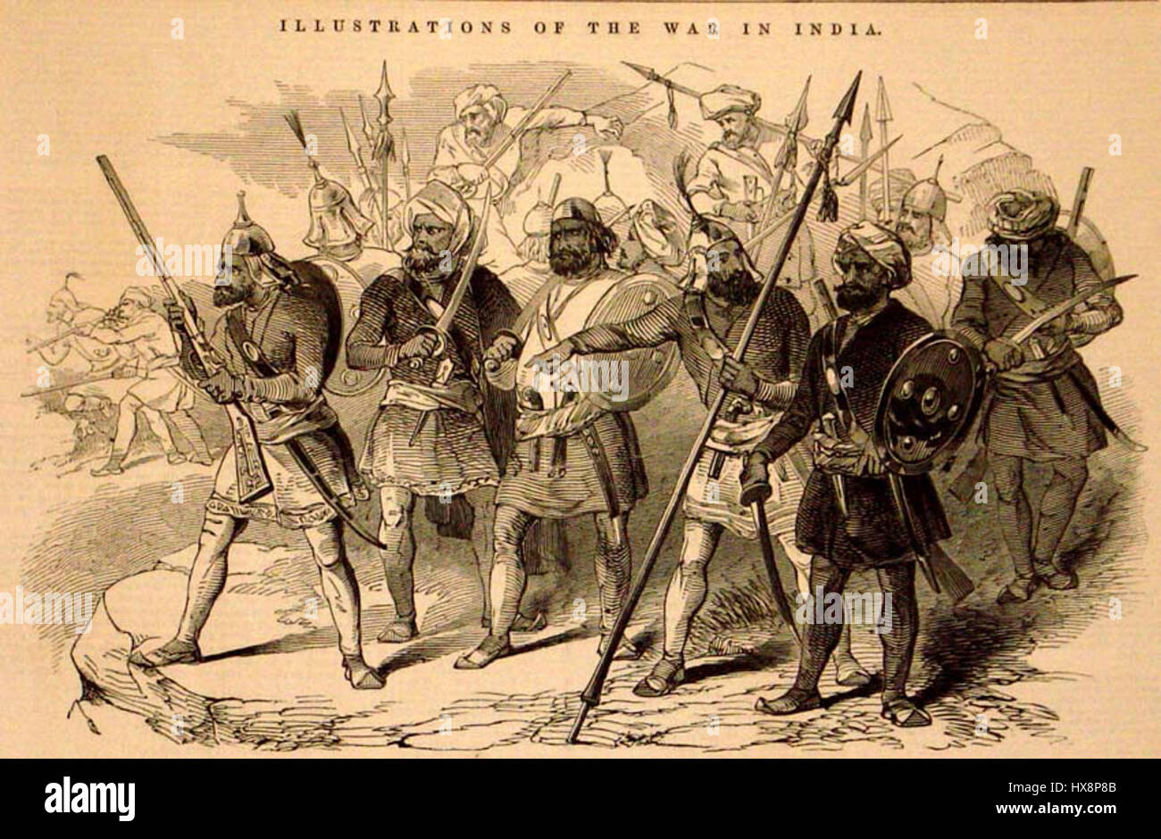 Sikh army history hi-res stock photography and images - Alamy
