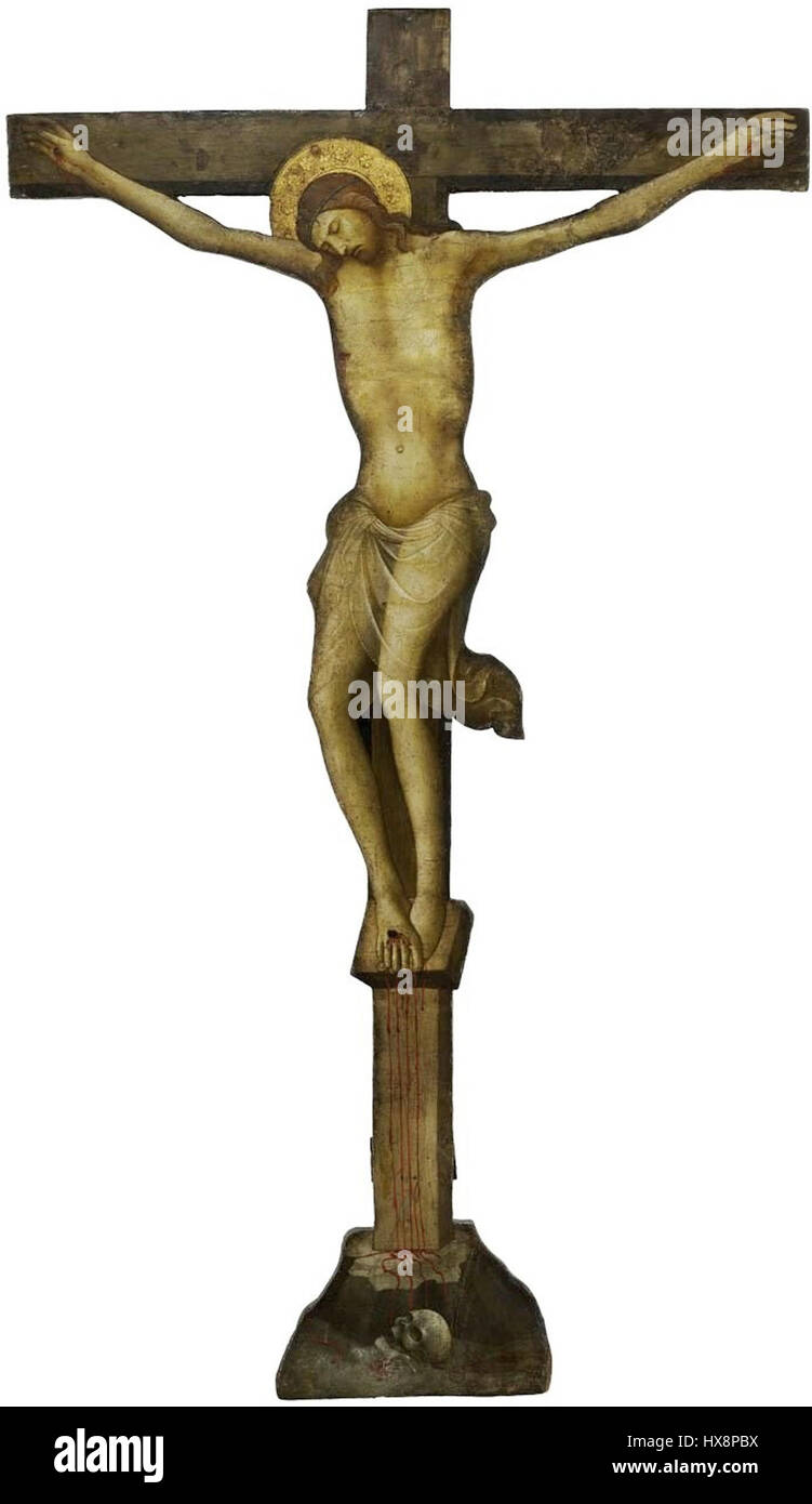 Lorenzo Monaco, Christ on the Cross ca 1420 (146 x 84 x 3 cm ...