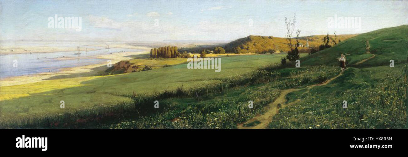 This title refers to a work by the Russian artist С. Ф. Лебедев (S. F ...