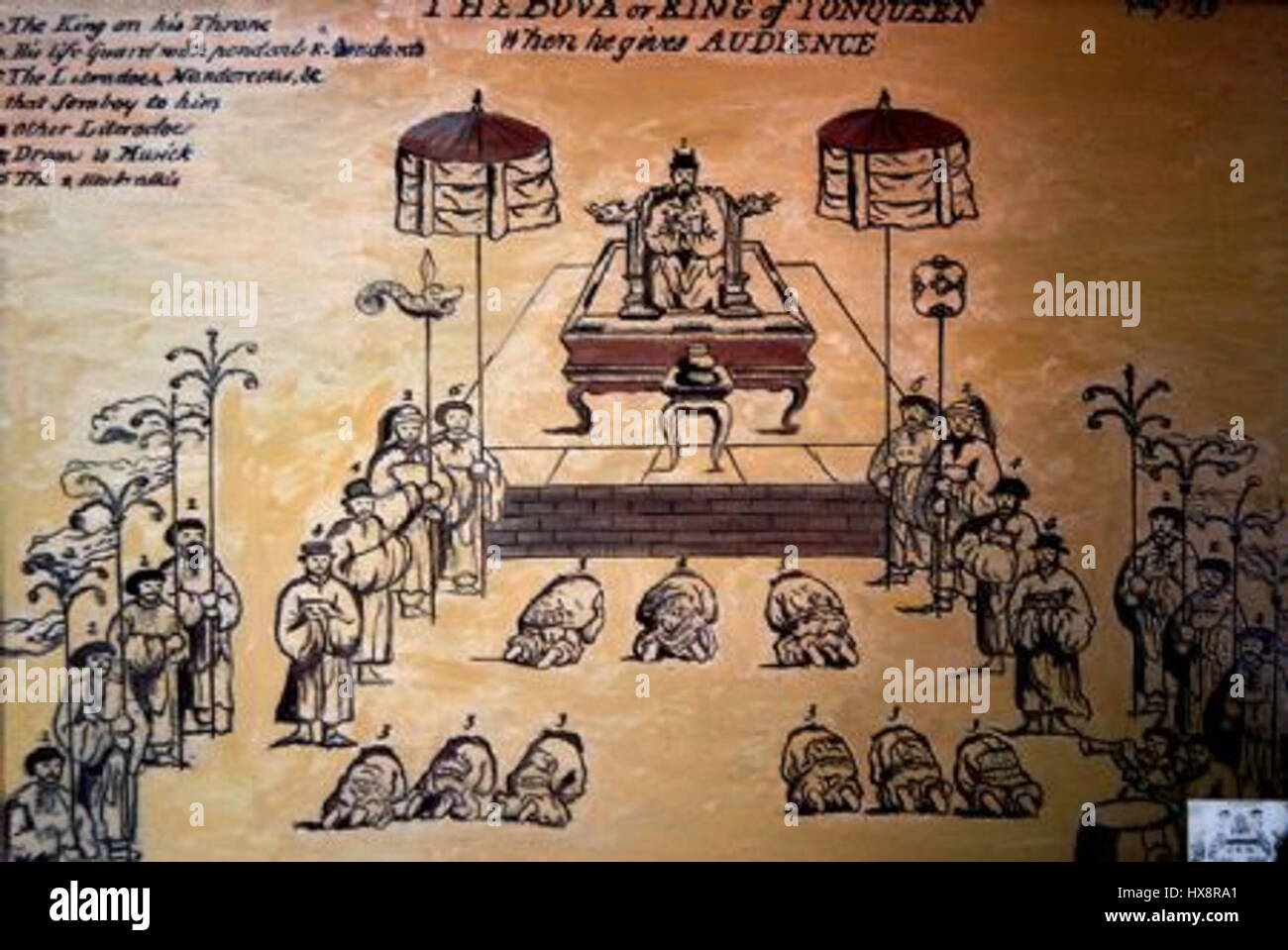 This title refers to an image of King Lê Thánh Tông of the Nguyễn ...