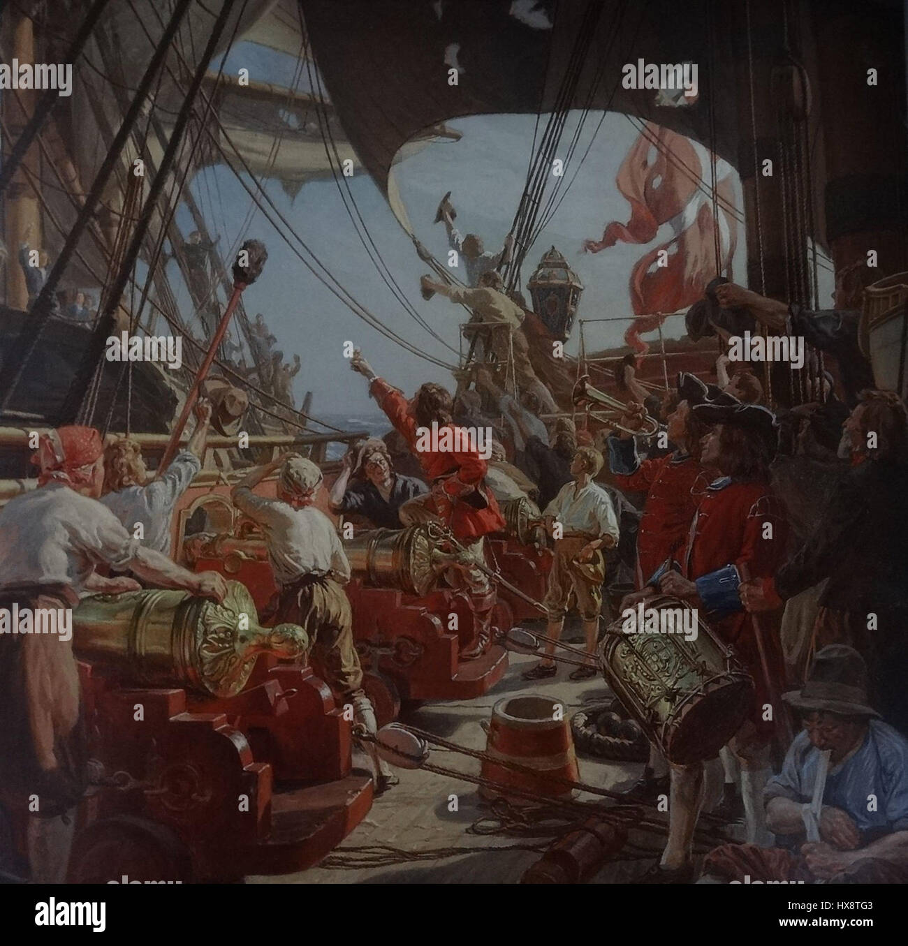 'Paa Kanoner Og Pokaler' refers to a work or object related to ...