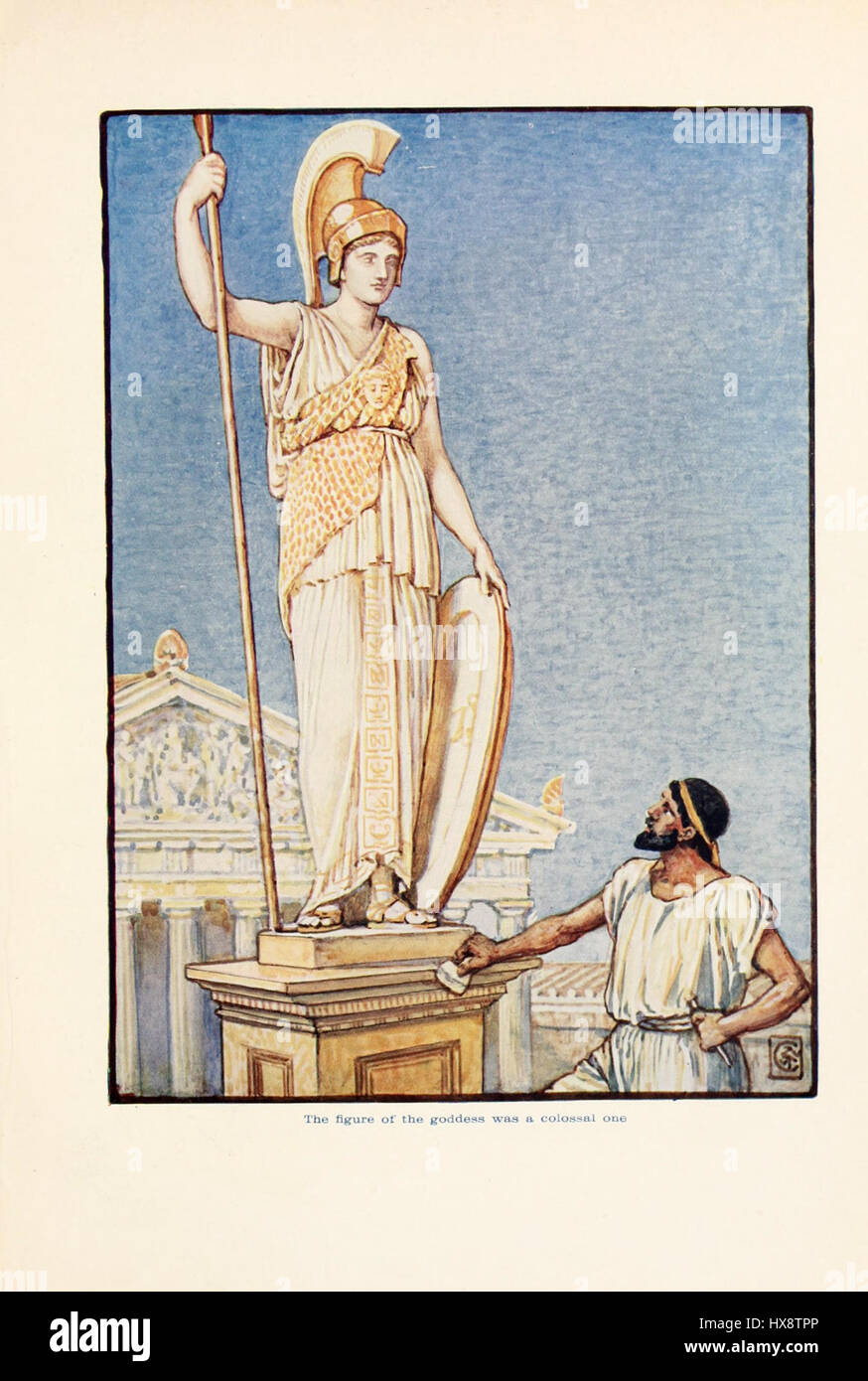 The figure of the Goddess refers to a monumental sculpture, likely from ...