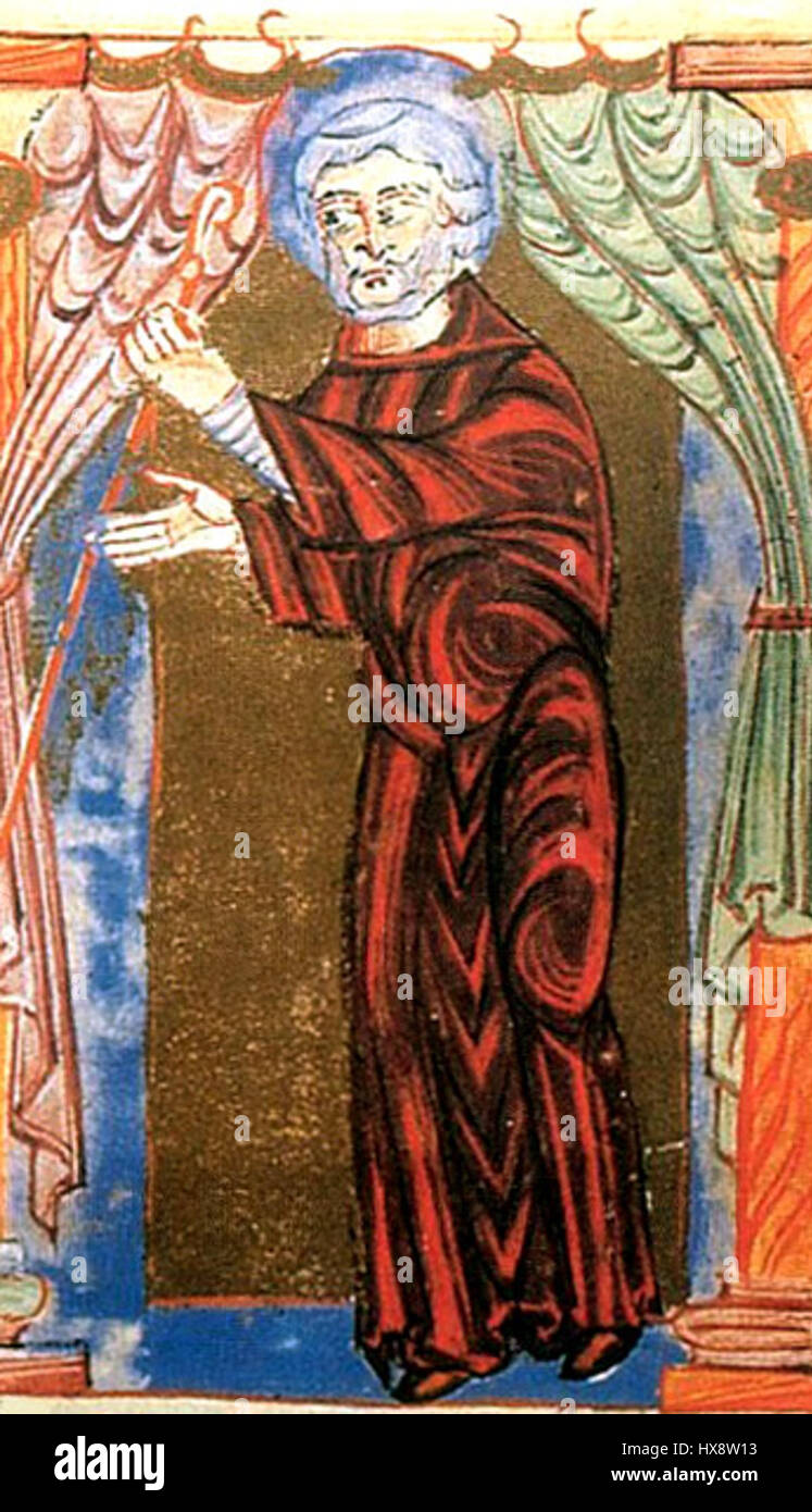 ‘Wunibald’ refers to a medieval Christian saint, depicted in religious ...