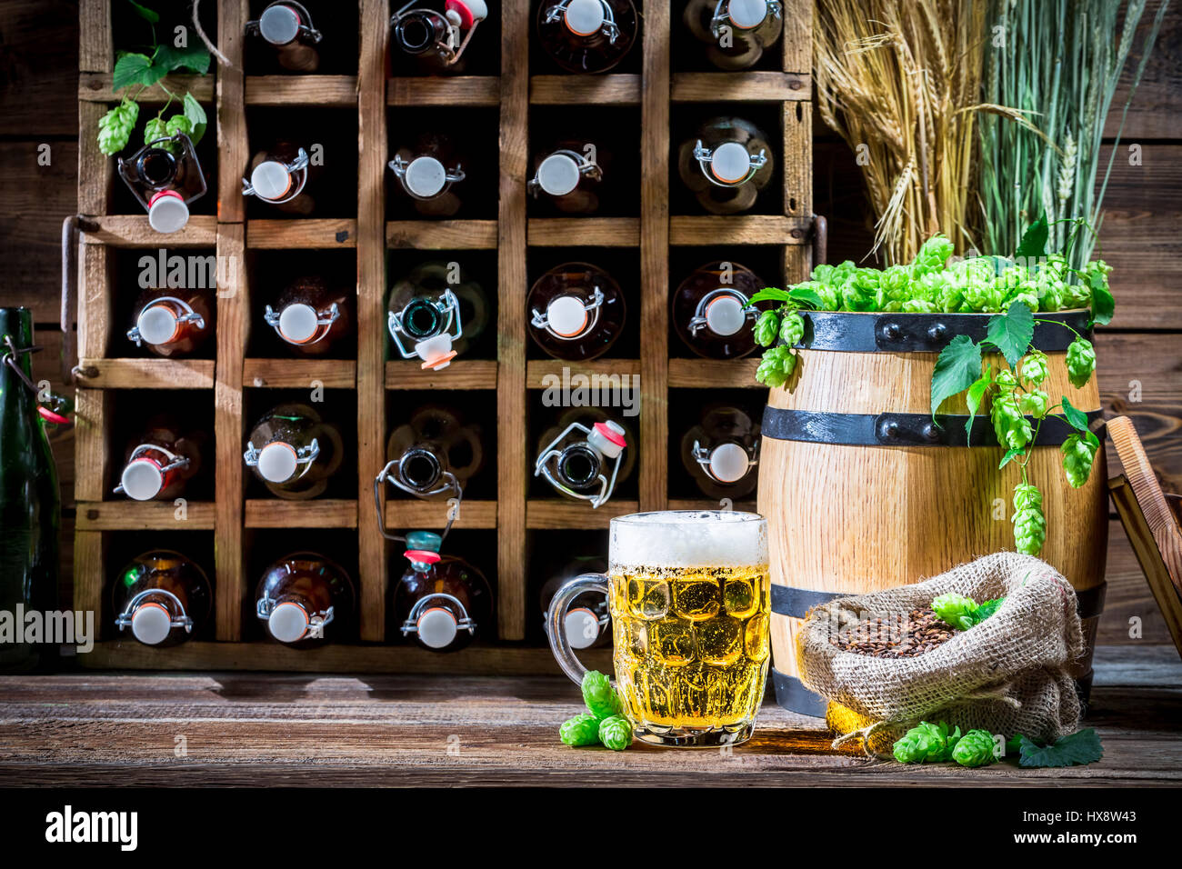 Homemade Beer Cellar