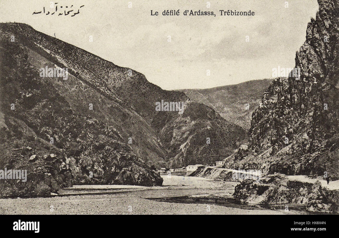 'Parade in Ardassa, Trebizond' is a historical painting capturing a ...