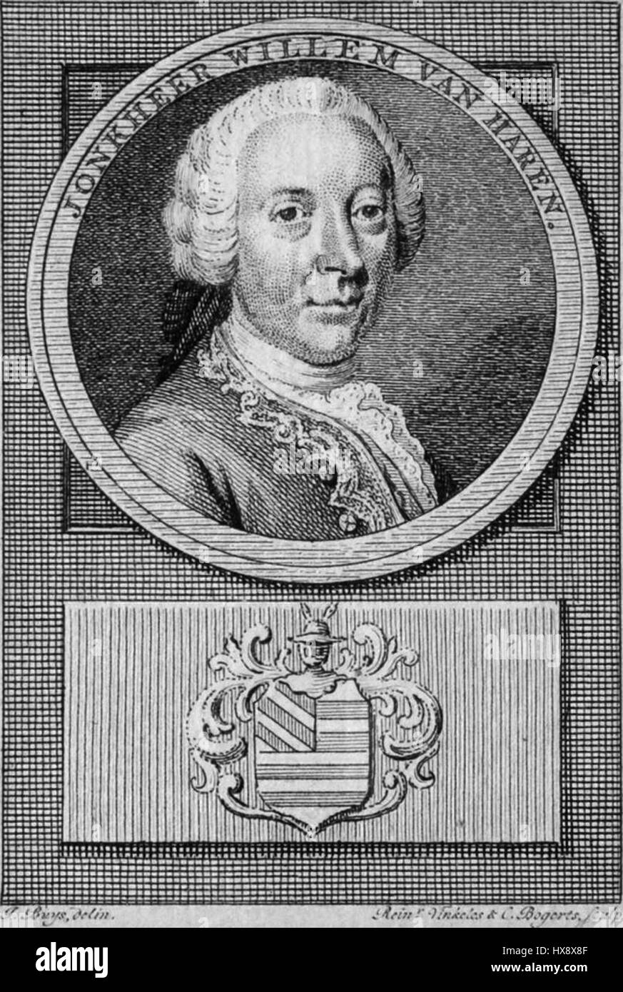 Willem van Haren (1710 1768 Stock Photo - Alamy