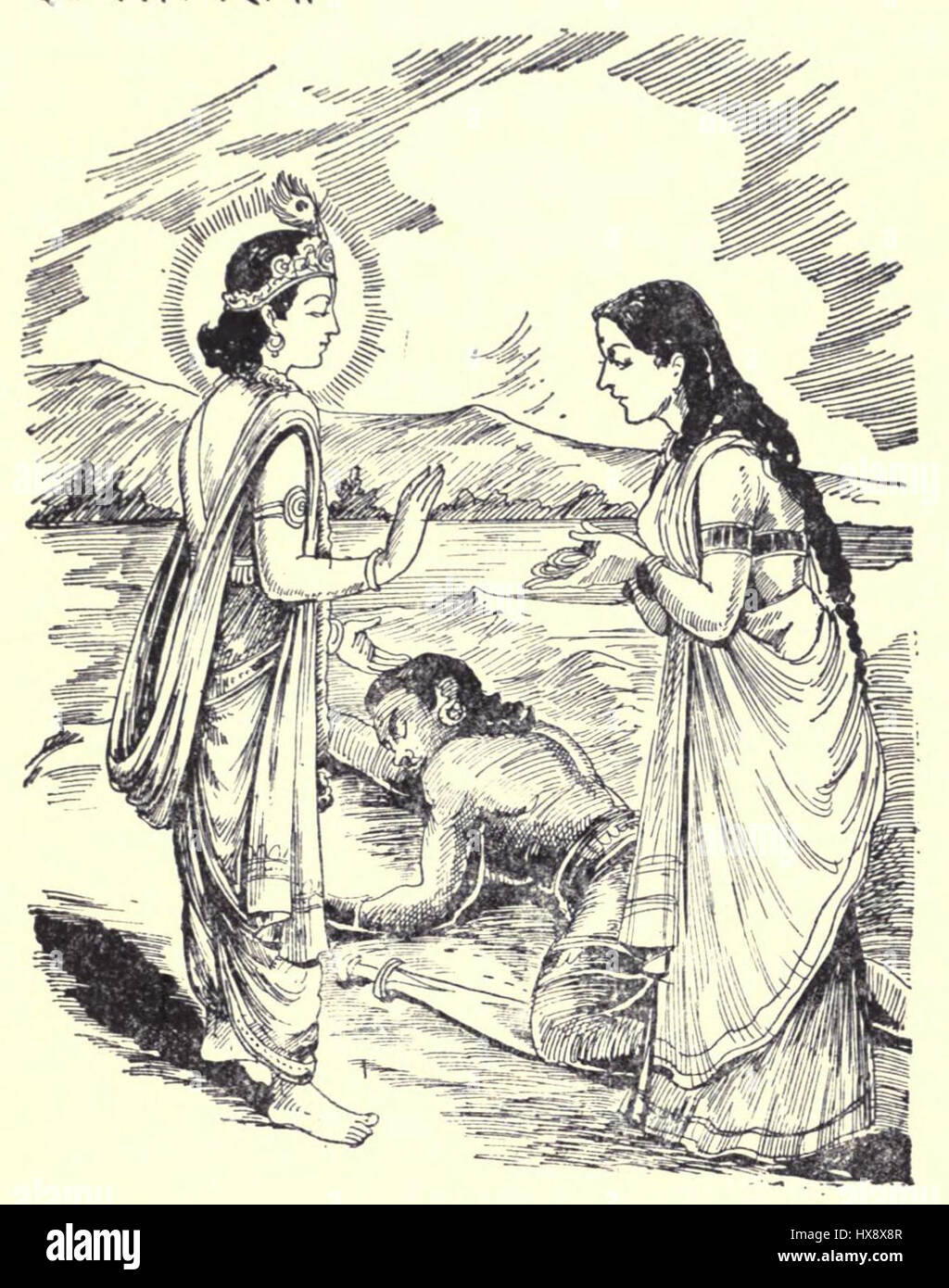 Narakasura hi-res stock photography and images - Alamy