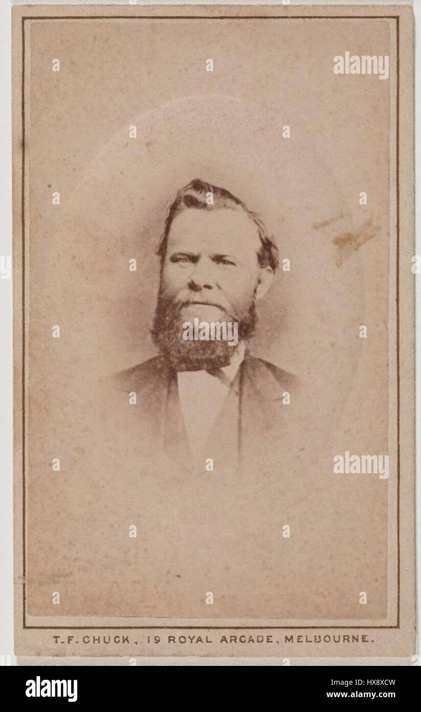 Thomas Foster Chuck is depicted in an unknown portrait, providing a ...