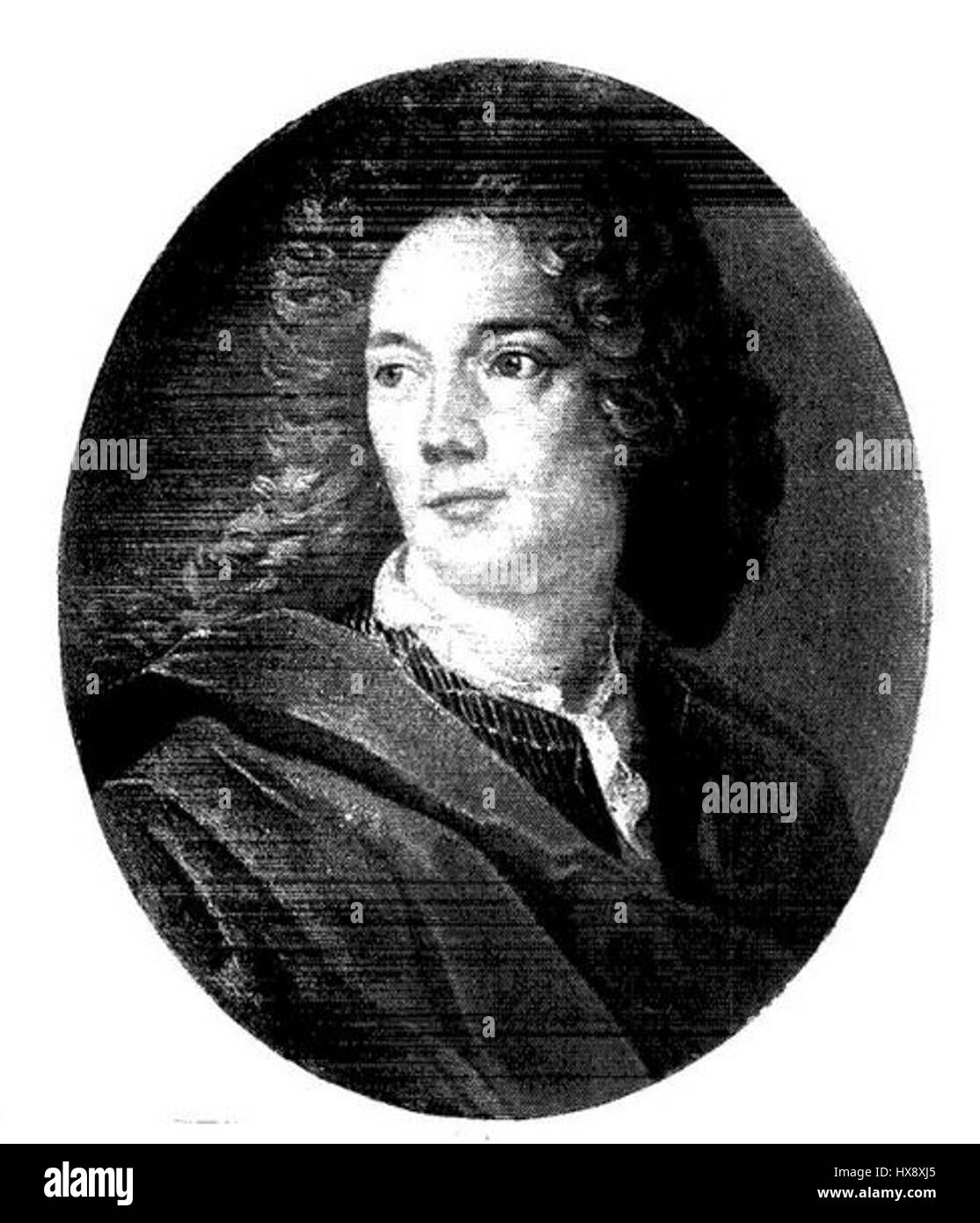 This portrait of Jean de La Bruyère, the renowned French philosopher ...