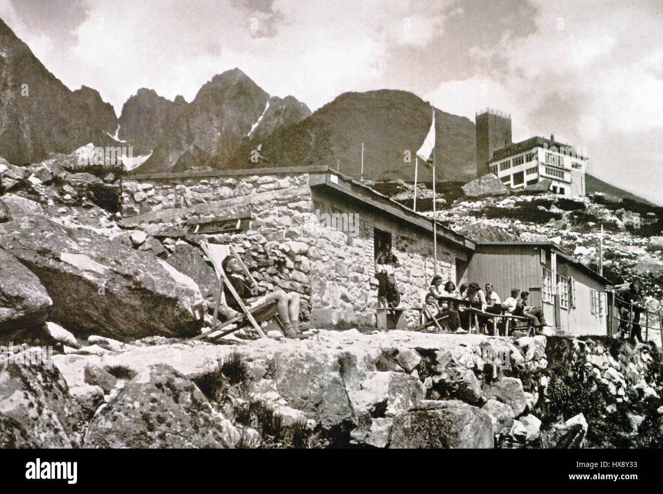 Skalnatá chata is a mountain hut located in the High Tatras in Slovakia ...