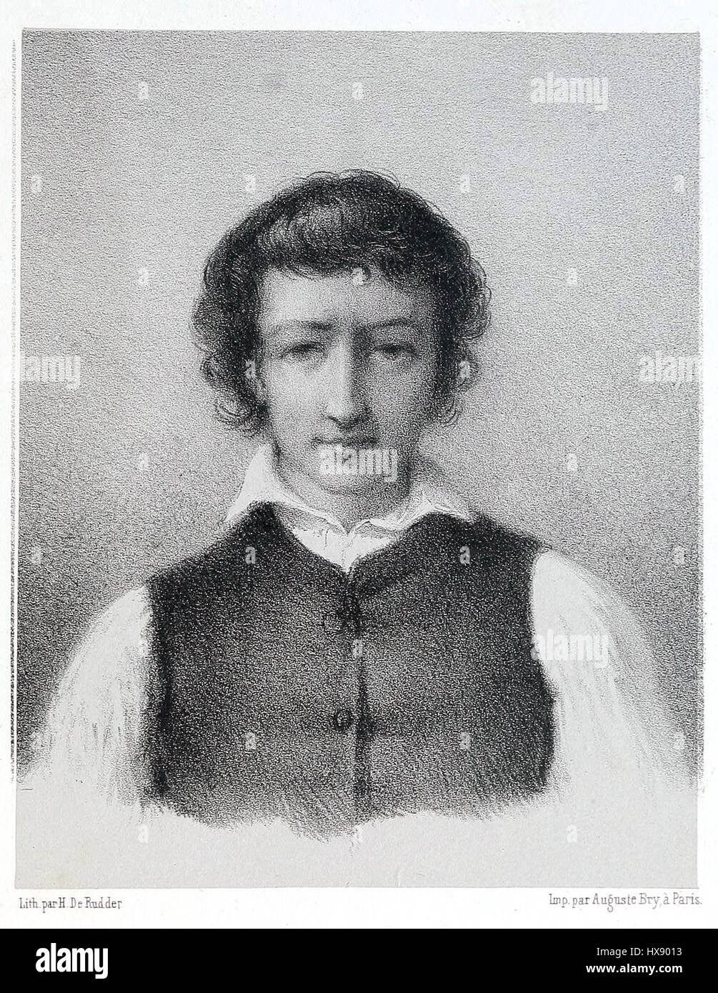 Raffet de Rudder’s 1823 self-portrait captures the artist’s skill in ...