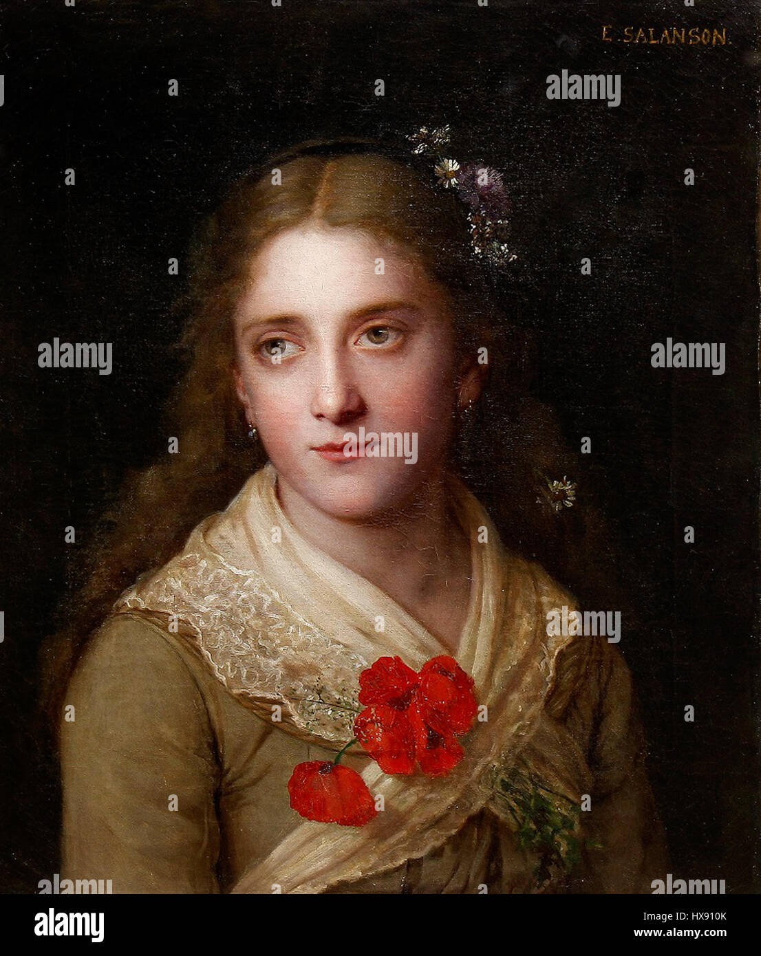 Portrait de jeune fille hi-res stock photography and images - Alamy