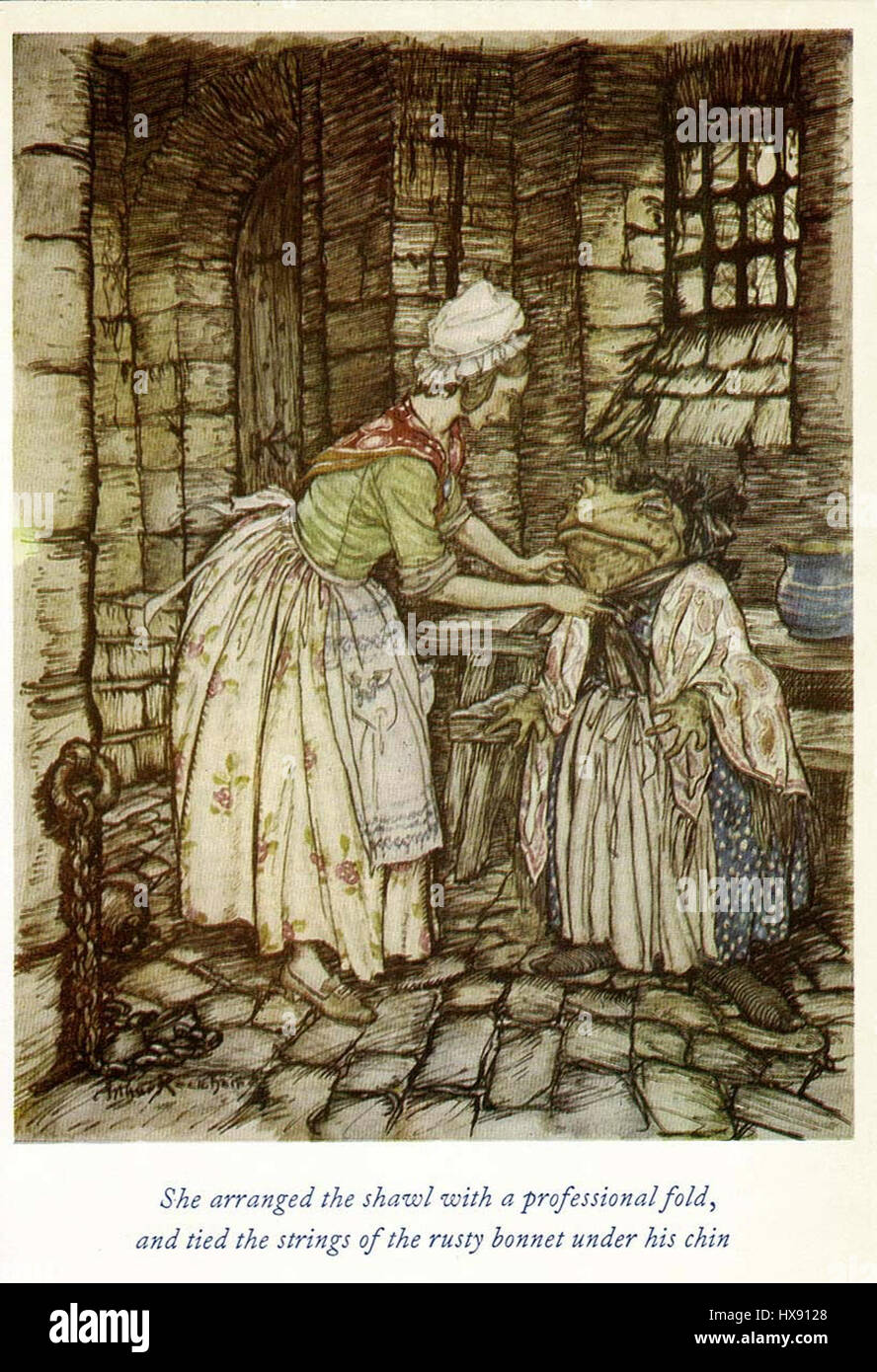 'Toad Dresses Up' is a whimsical, imaginative portrayal of a toad ...