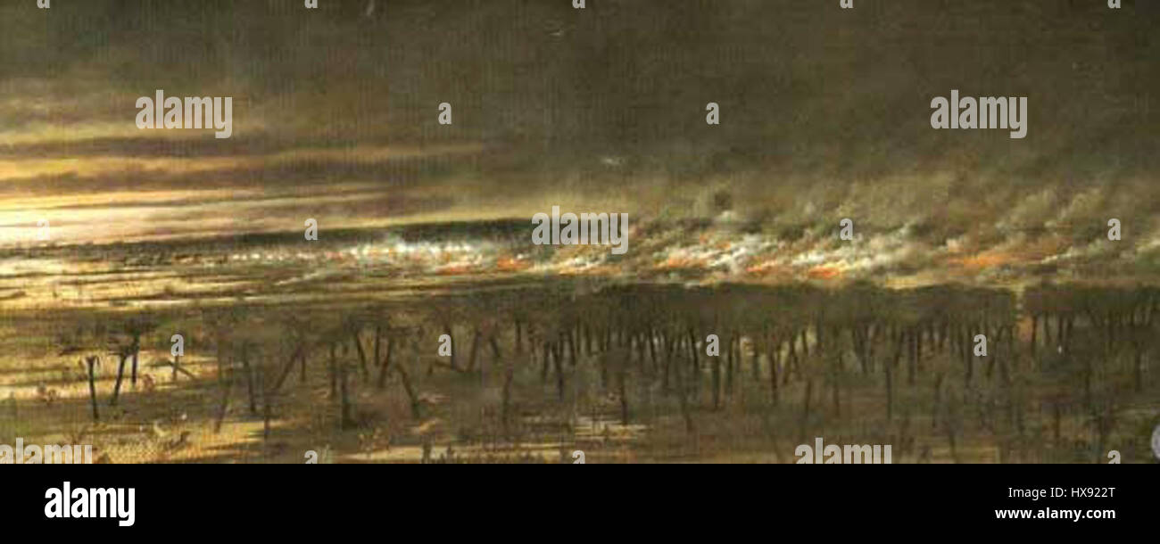 'Yatayti Cora' is a 1866 oil painting by Cándido López, depicting a ...