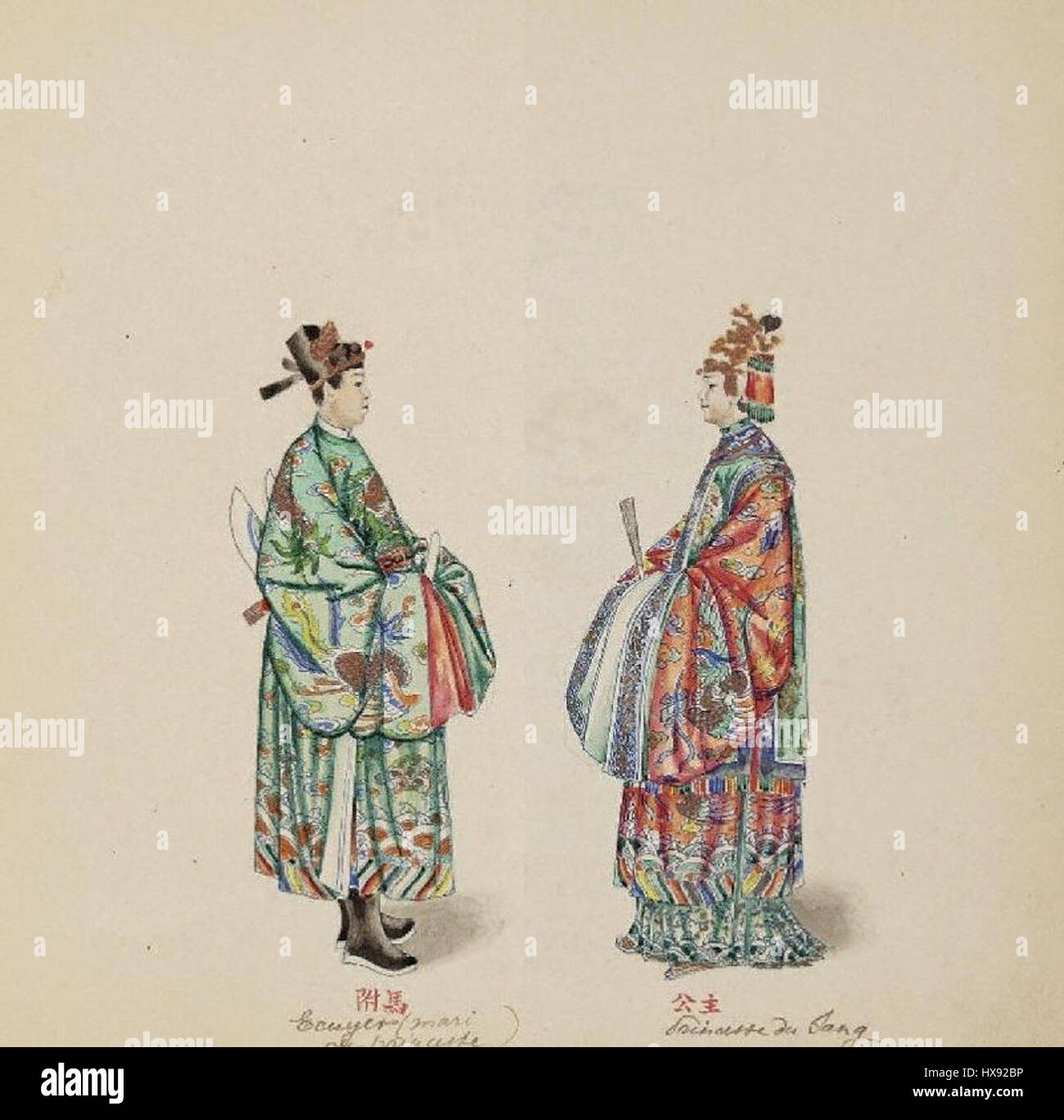 TranhtrieuNguyen refers to a Vietnamese artwork from the Nguyen Dynasty ...