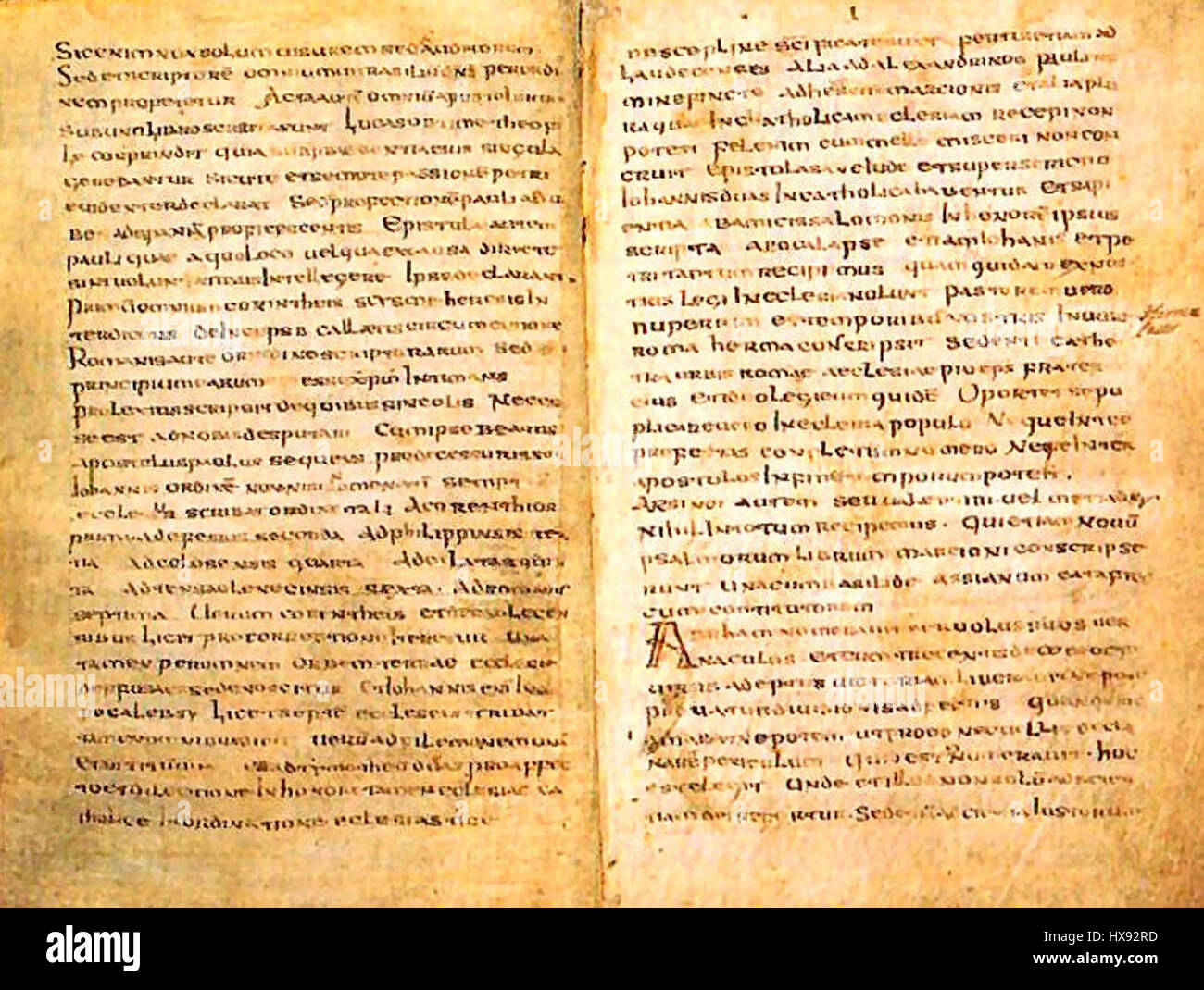 The Muratorian Fragment is one of the oldest known texts of the ...