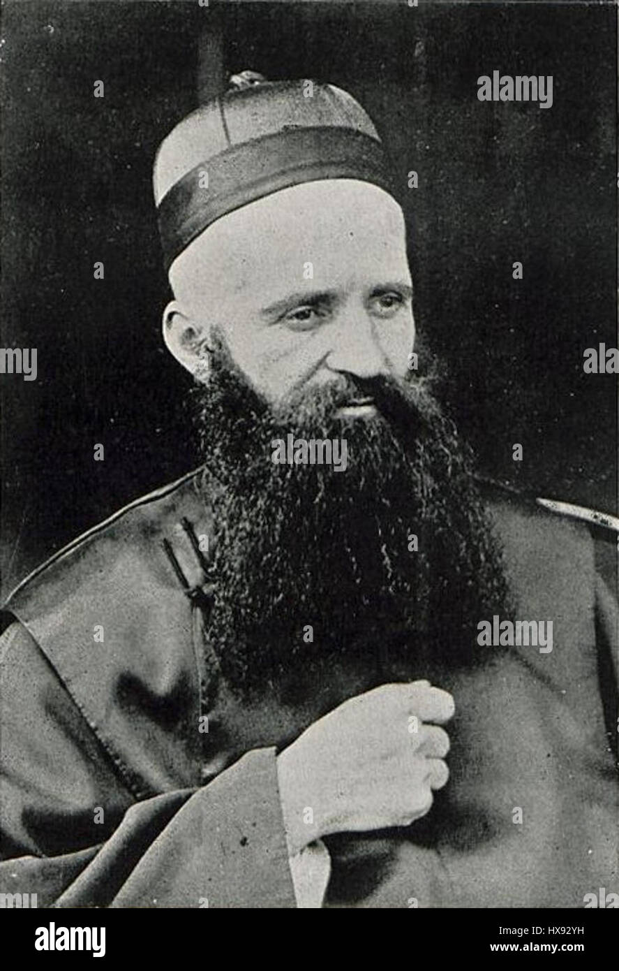 'Père Louis Gaillard' refers to the portrait of a French priest ...