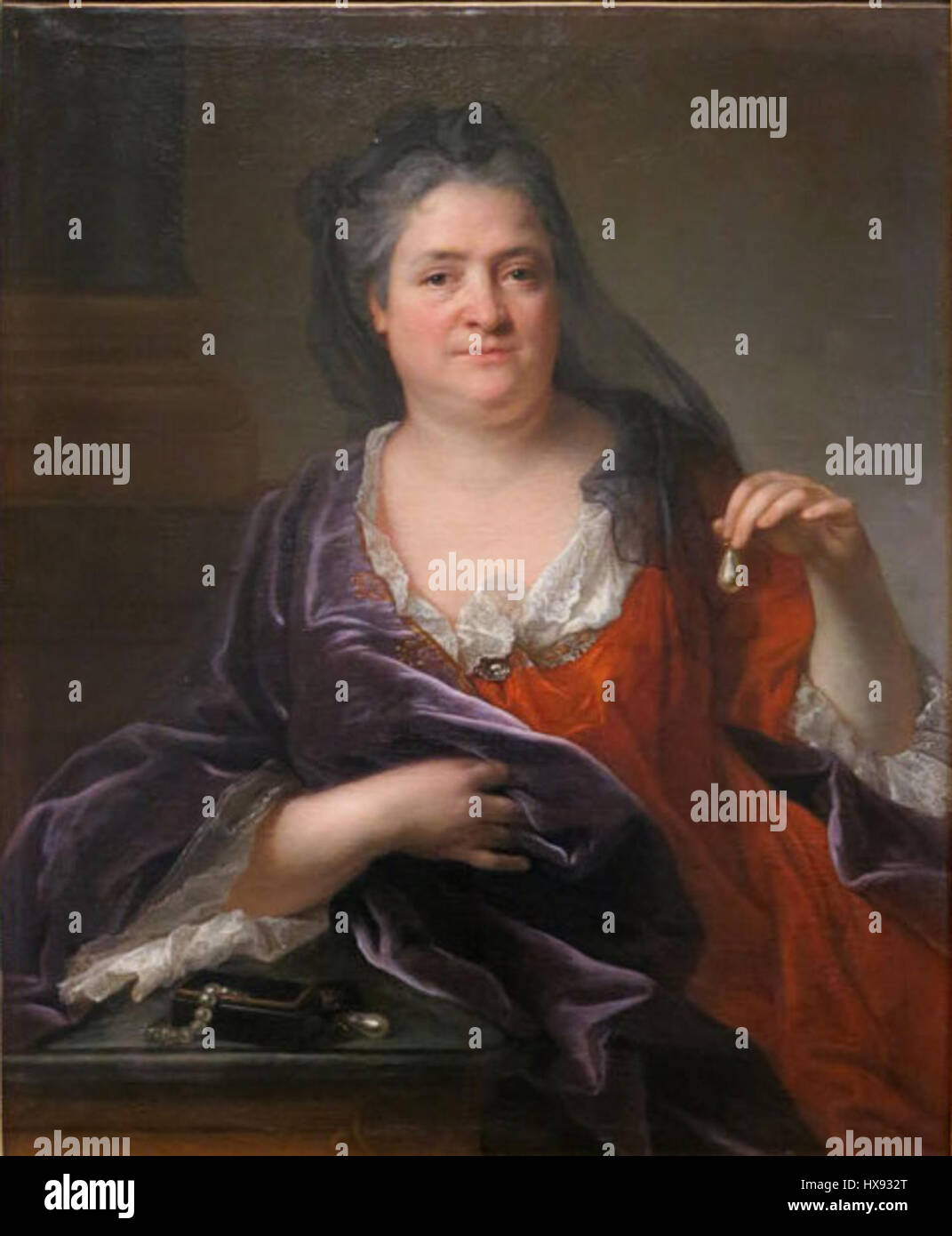 A portrait of Princess Palatine Elisabeth Charlotte, later Duchess of ...