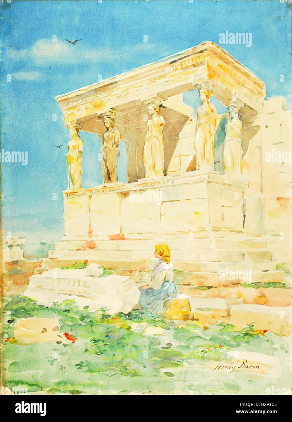 The Erechtheum is an ancient Greek temple on the Acropolis of Athens ...