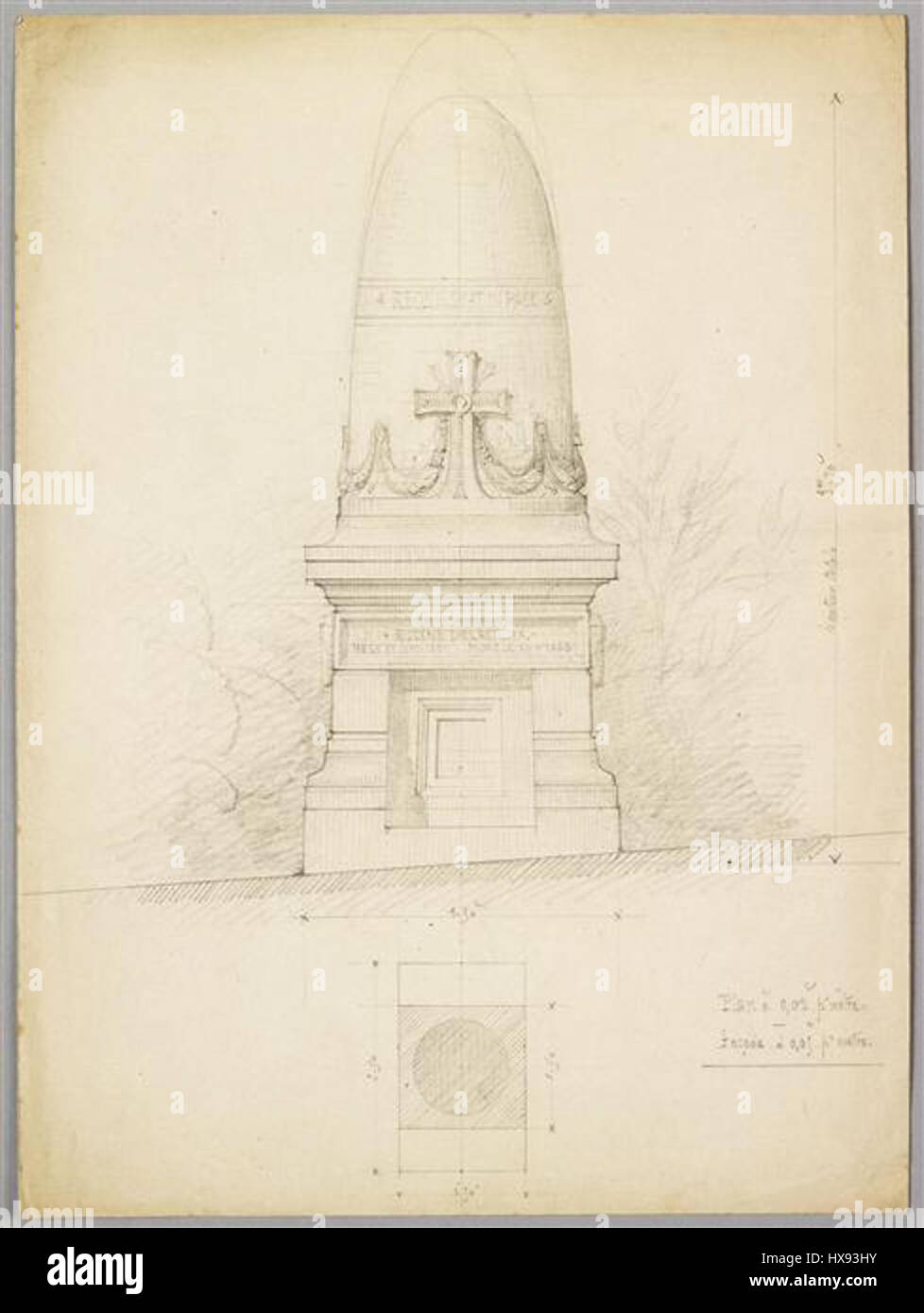 Monument a delacroix hi-res stock photography and images - Alamy