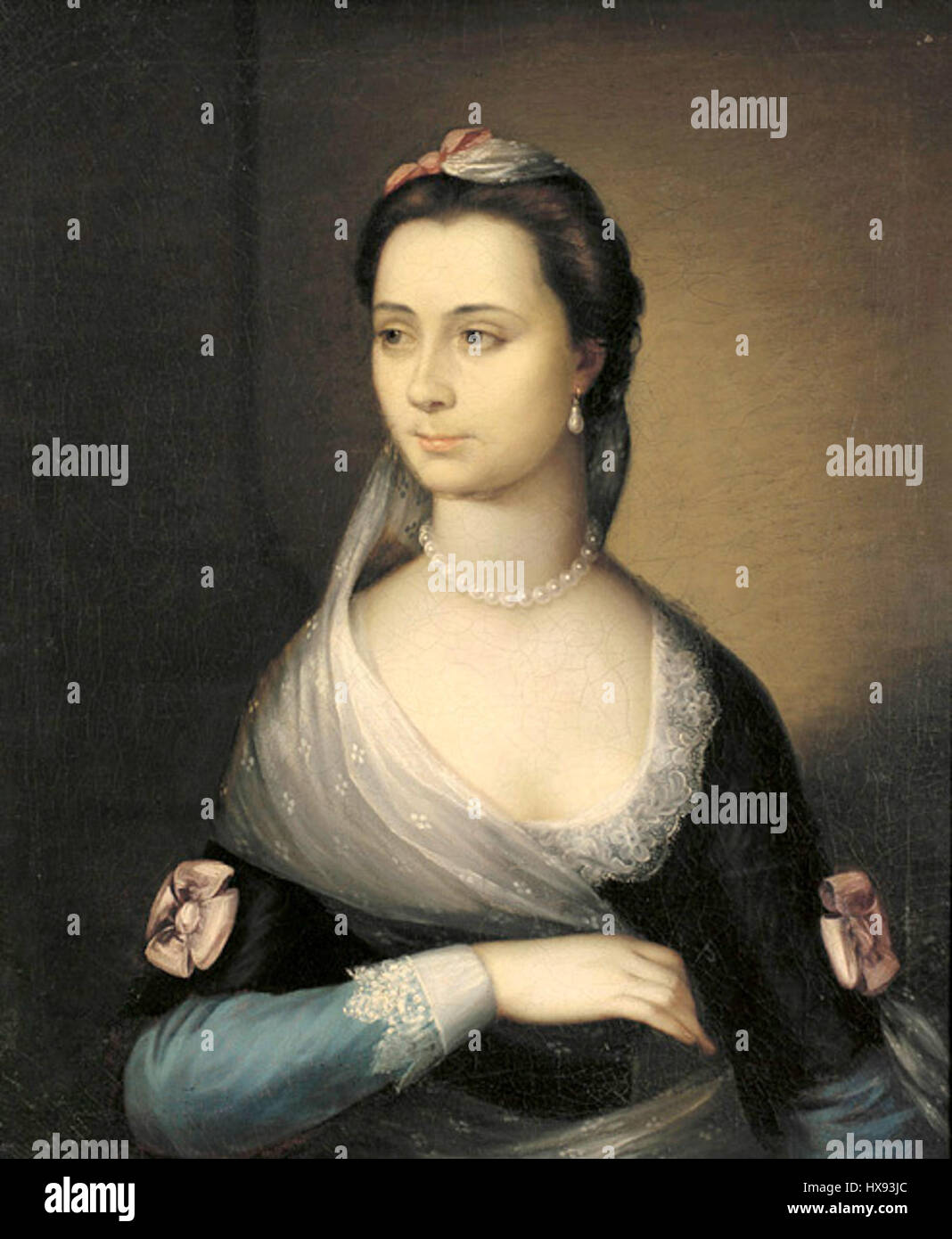 Elizabeth Shewell, portrayed by Mrs. Benjamin West, was a notable ...