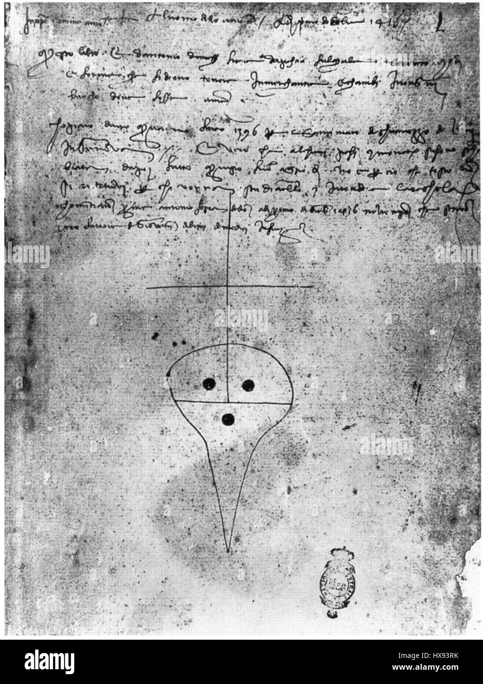 The Medici Bank mark, located in Florence, was a symbol of the ...