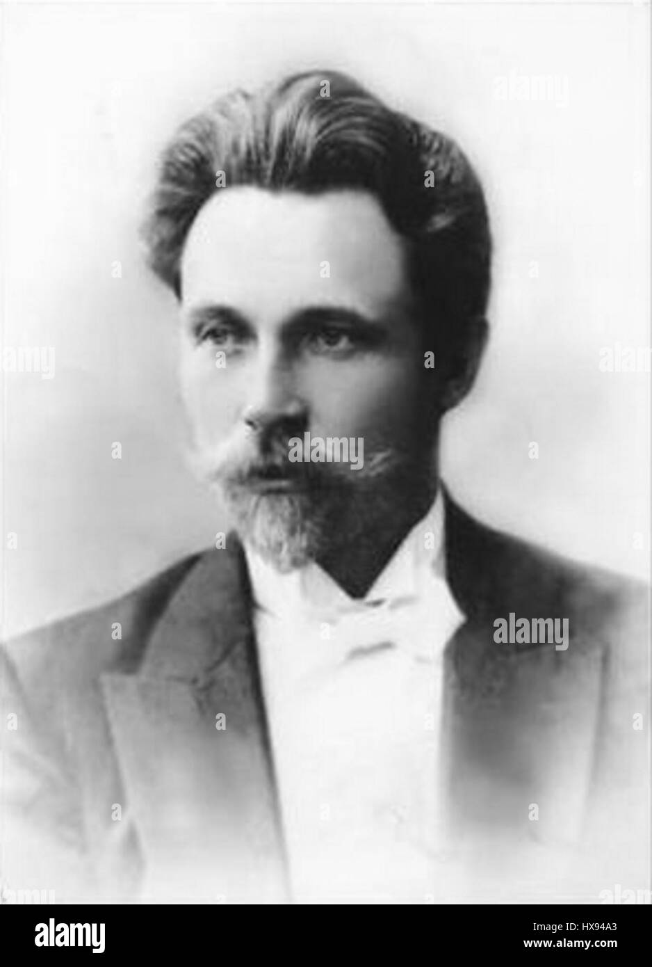 This historical artwork shows Peter I (Peter the Great) aboard a ship ...