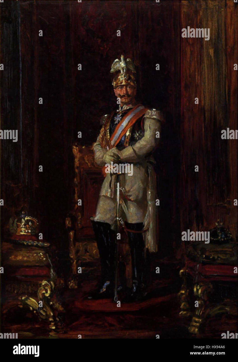 Wilhelm II, the last German Emperor, ruled from 1888 until his ...