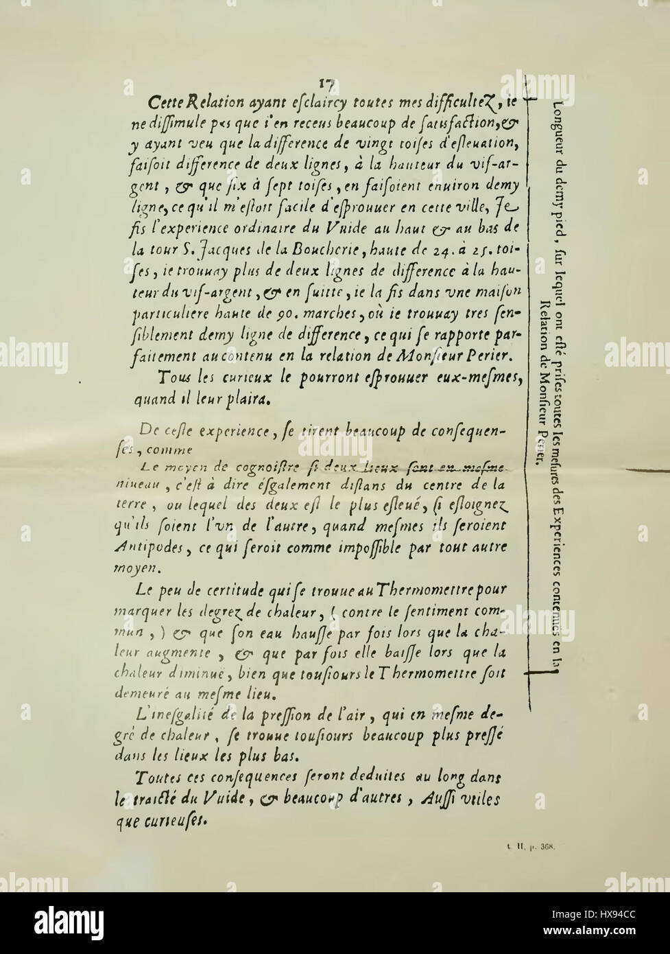 This volume of Blaise Pascal’s works, page 387, explores his ...