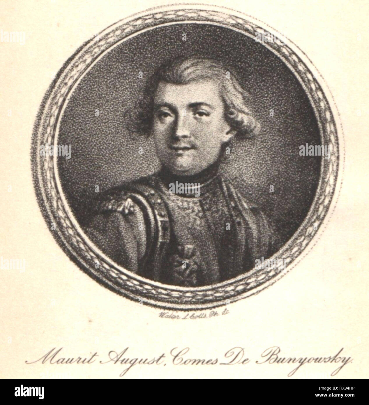 The name refers to the historical figure Móric Benovszky, a Hungarian ...