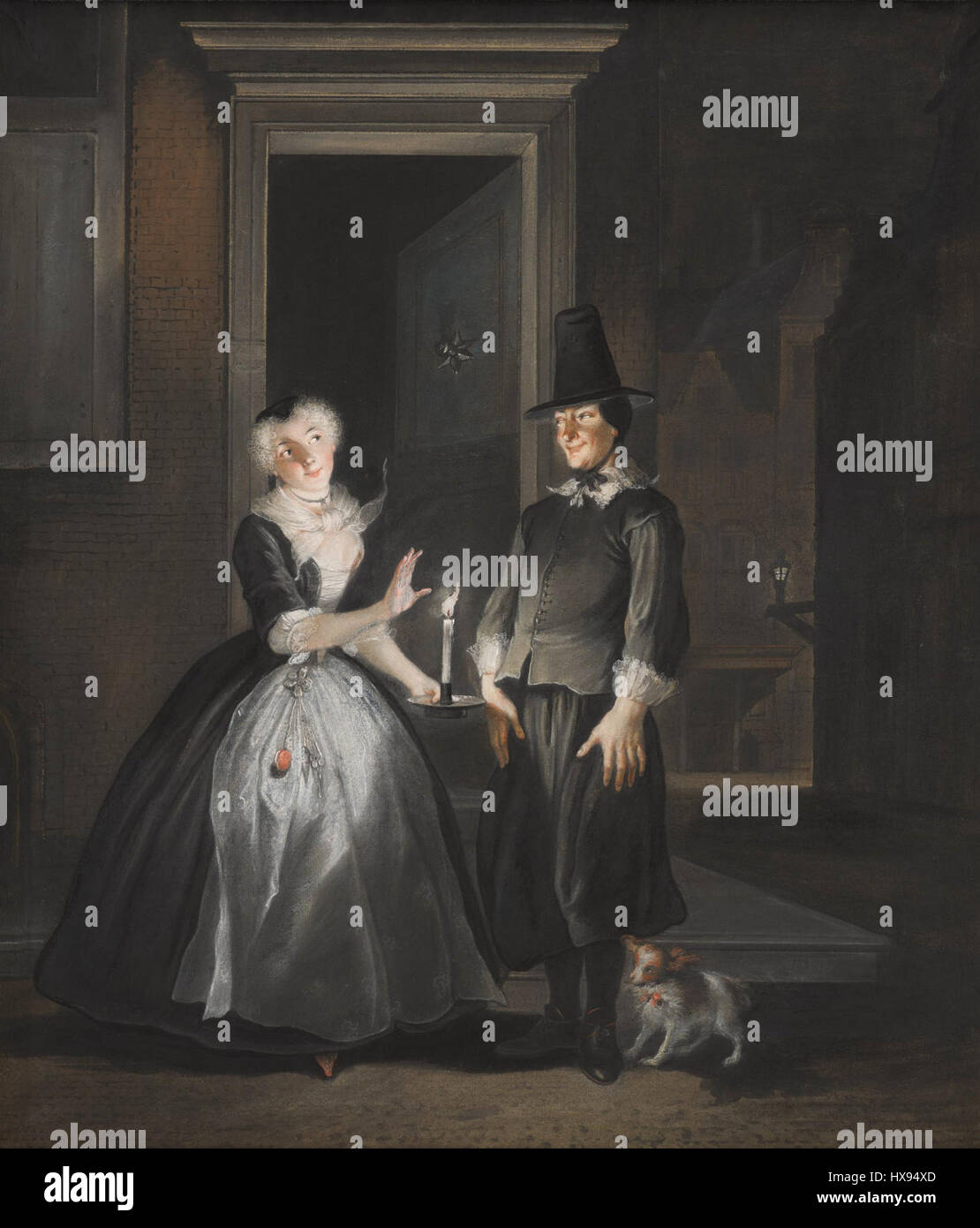 'Reinier Adriaansz's Declaration of Love' by Cornelis Troost is a genre ...