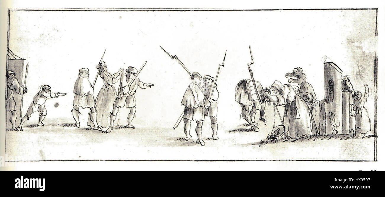 This drawing from Penicuik captures an aspect of the Scottish landscape ...