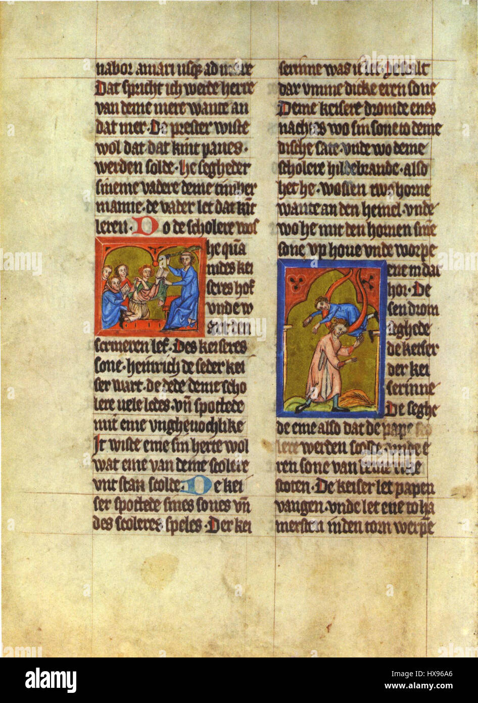The *Sächsische Weltchronik* (Saxon World Chronicle) is a manuscript ...