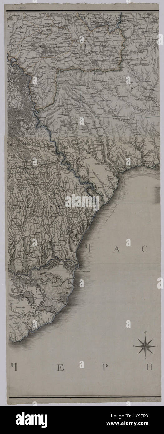 The 'Military Map of Budjak, 1800' is a historical military ...