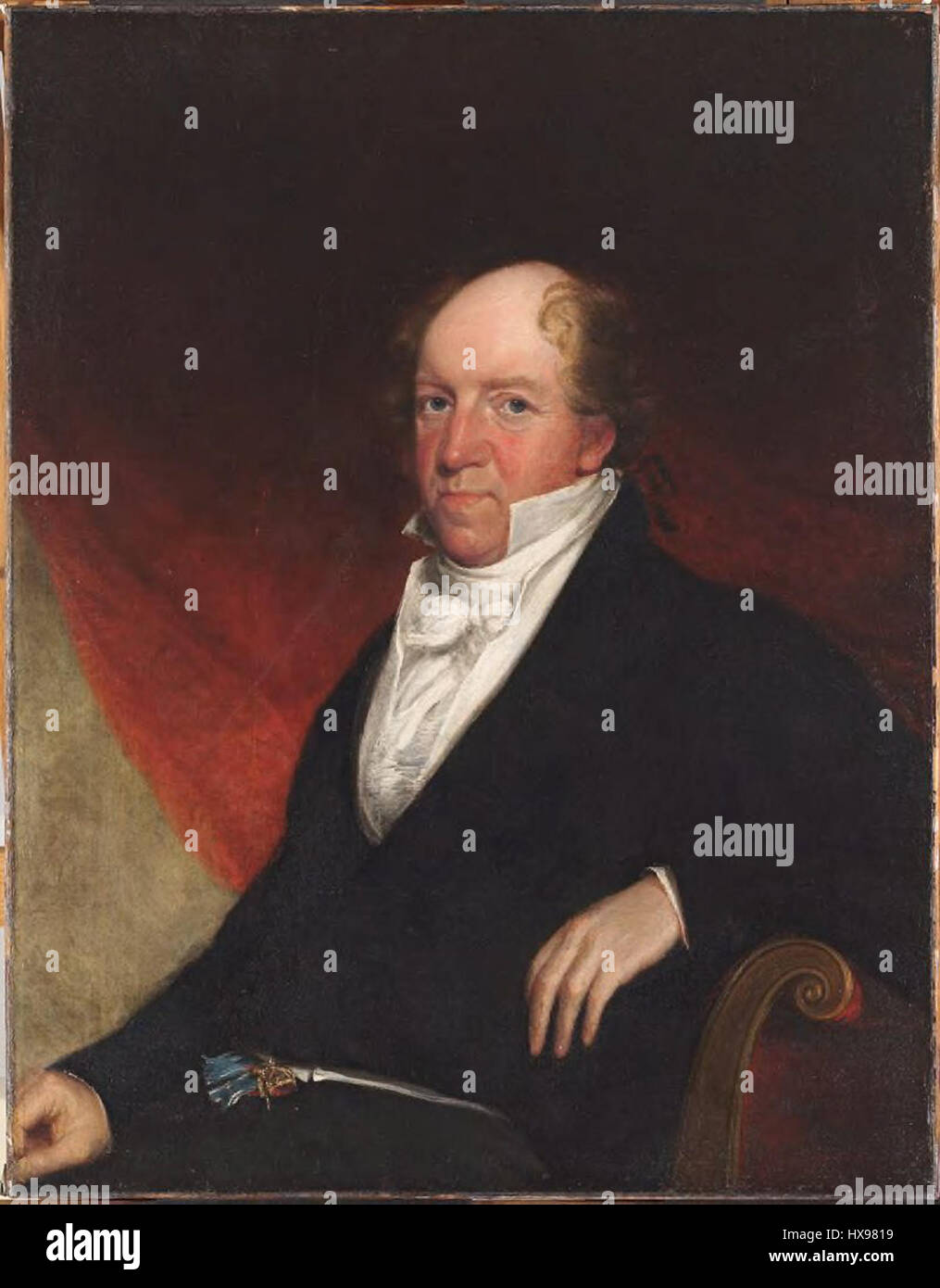Samuel Appleton by Gilbert Stuart Newton Stock Photo - Alamy