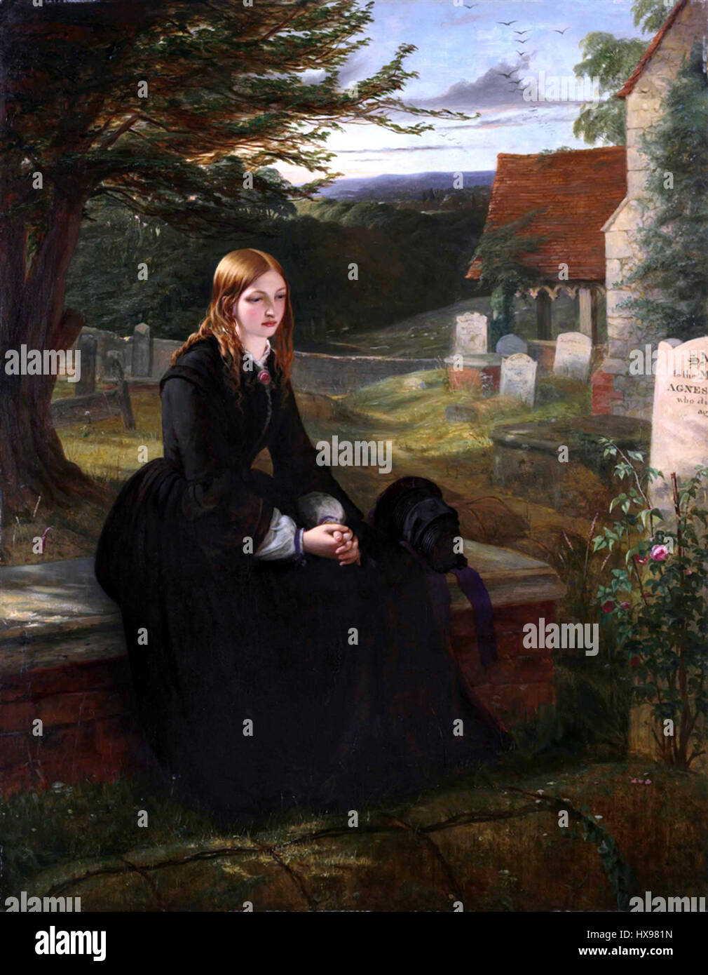 'The Sister's Grave' is an evocative piece capturing the somber and ...