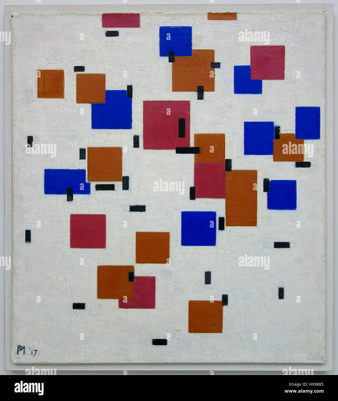 *Mondrian Composition Couleur A* at the Kröller-Müller Museum in ...
