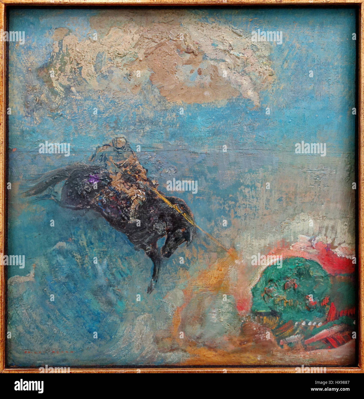 This artwork, created by Odilon Redon, is housed in the Kröller-Müller ...