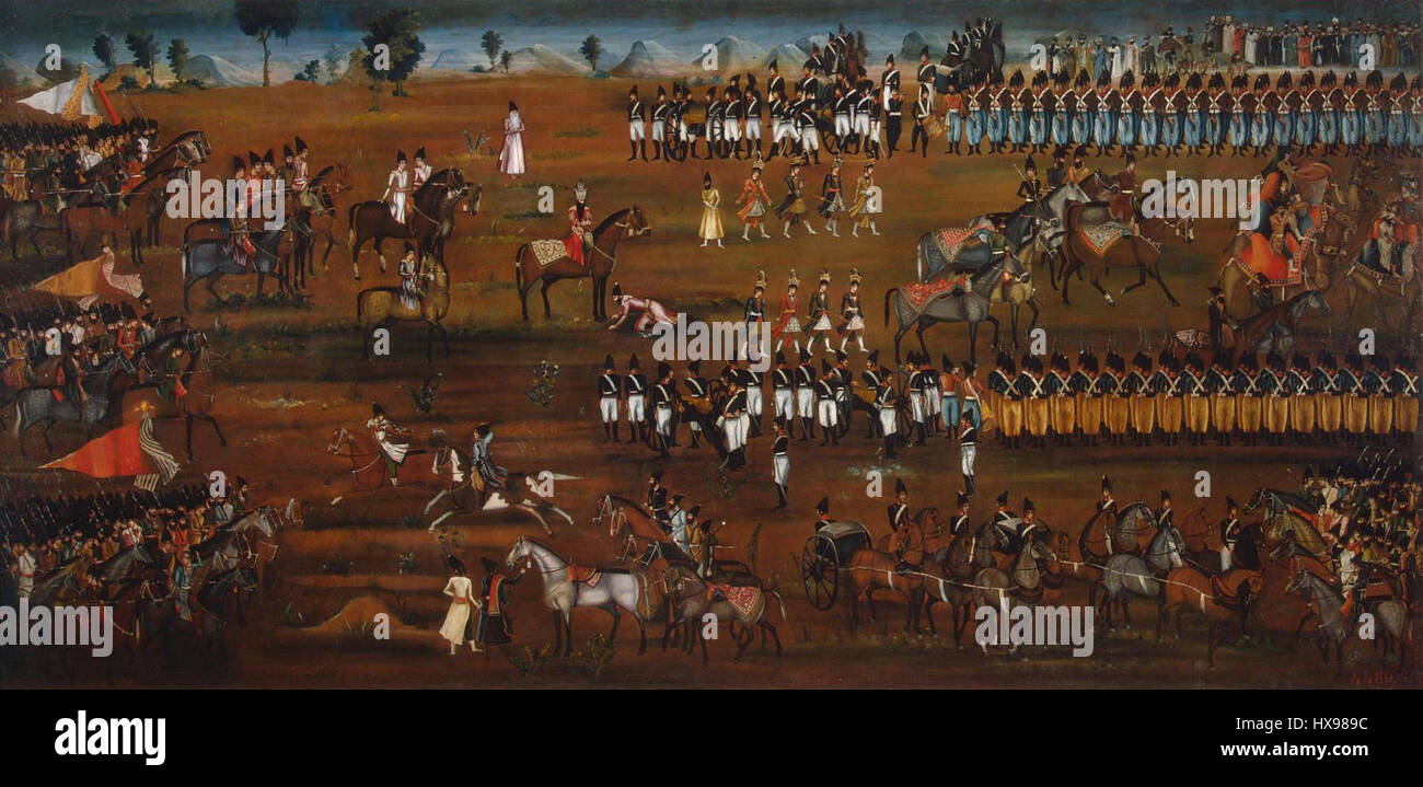 The Qajar Hermitage from 1815-16 is an important example of Persian art ...