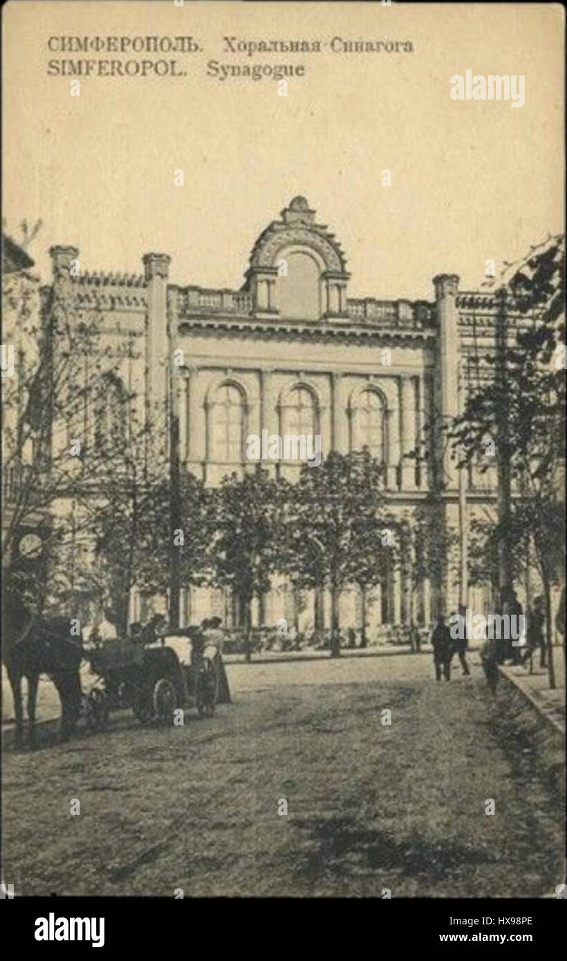 The Choral Synagogue in Simferopol is a significant Jewish place of ...