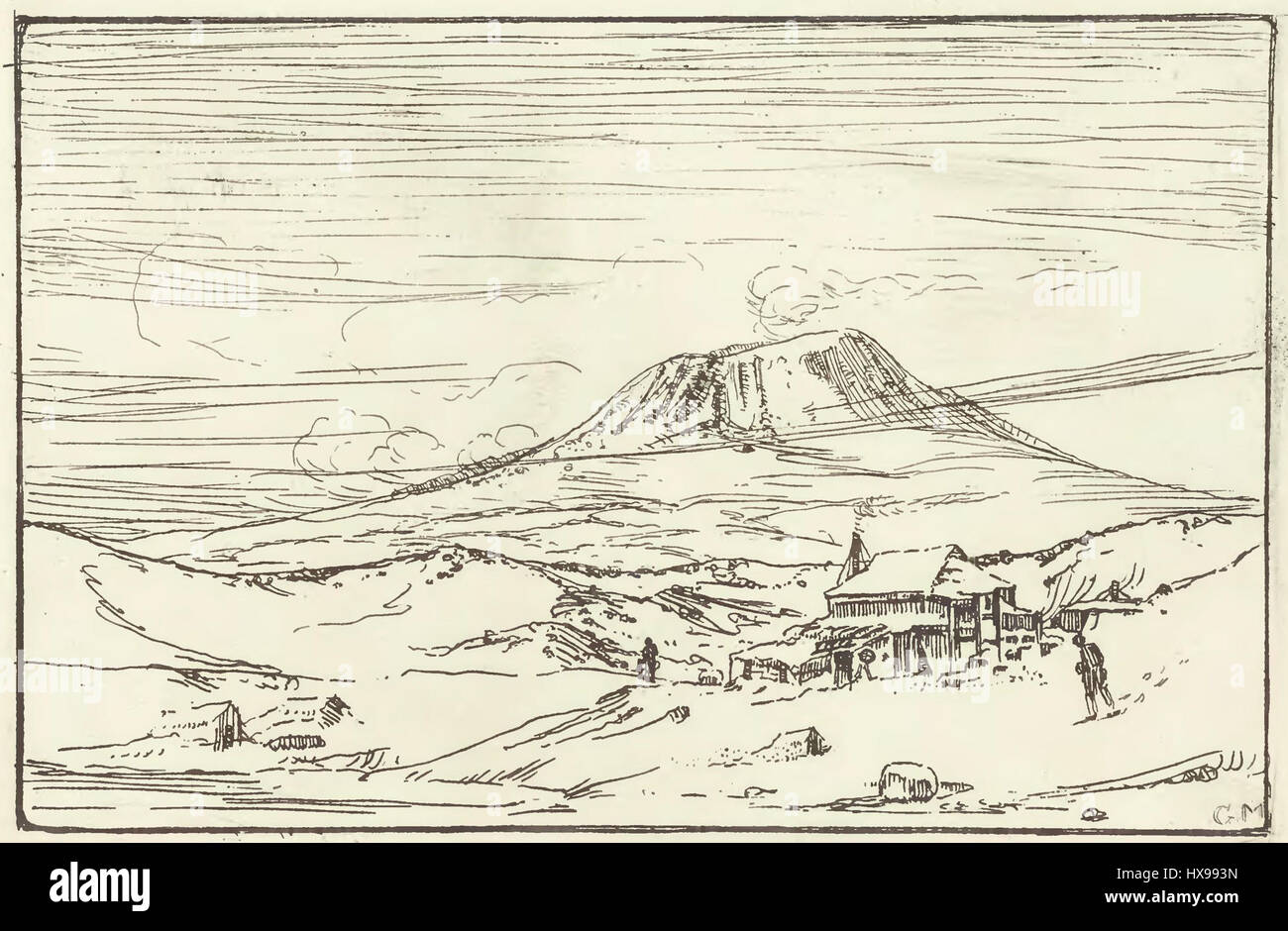 Mount Erebus, located in Antarctica, is an active volcano and one of ...