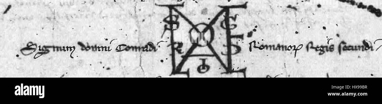 Medieval signatures hi-res stock photography and images - Alamy