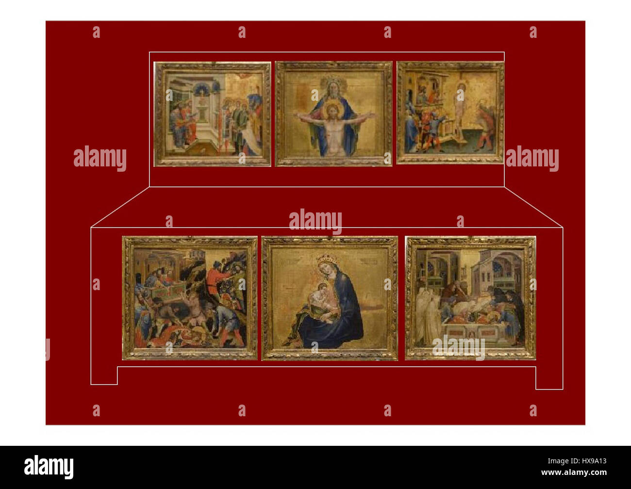 Altar restoration Cut Out Stock Images & Pictures - Alamy