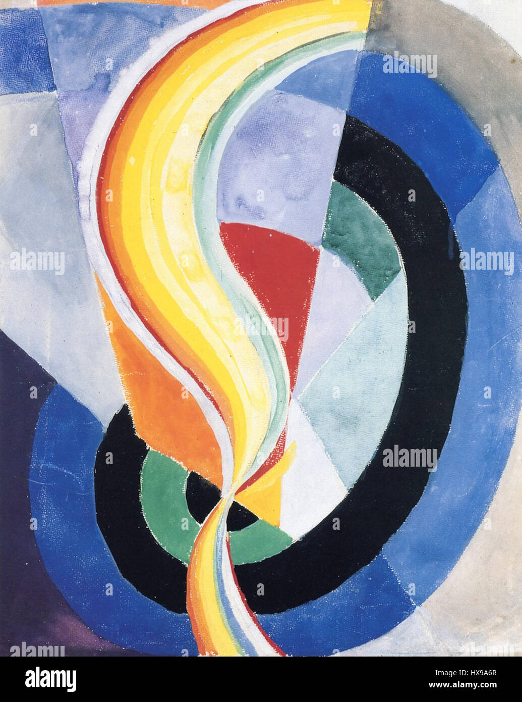 Robert Delaunay's 'Propeller' (1923) is a dynamic example of abstract ...