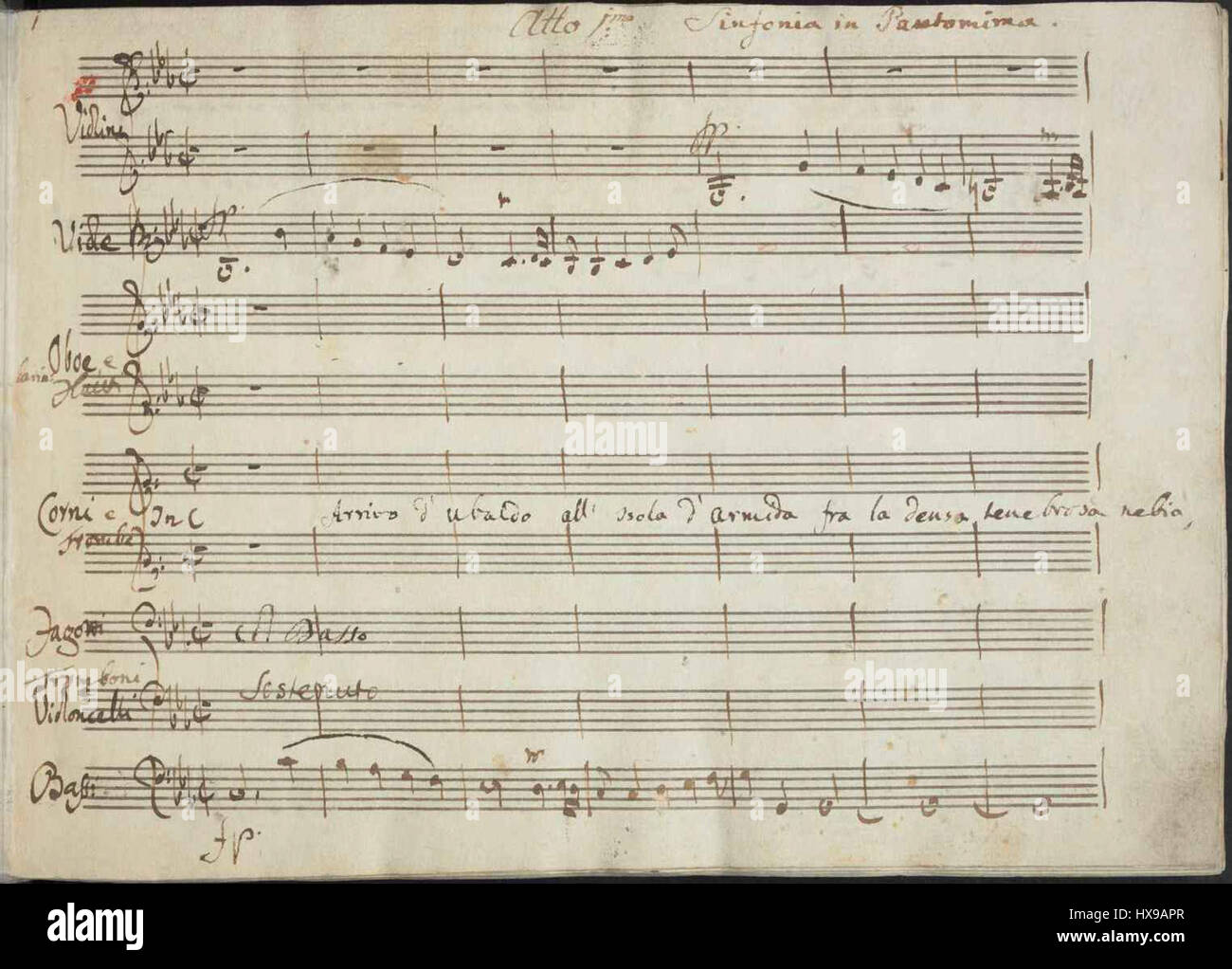 The 'Armida Ouvertüre' by Antonio Salieri is an orchestral piece that ...