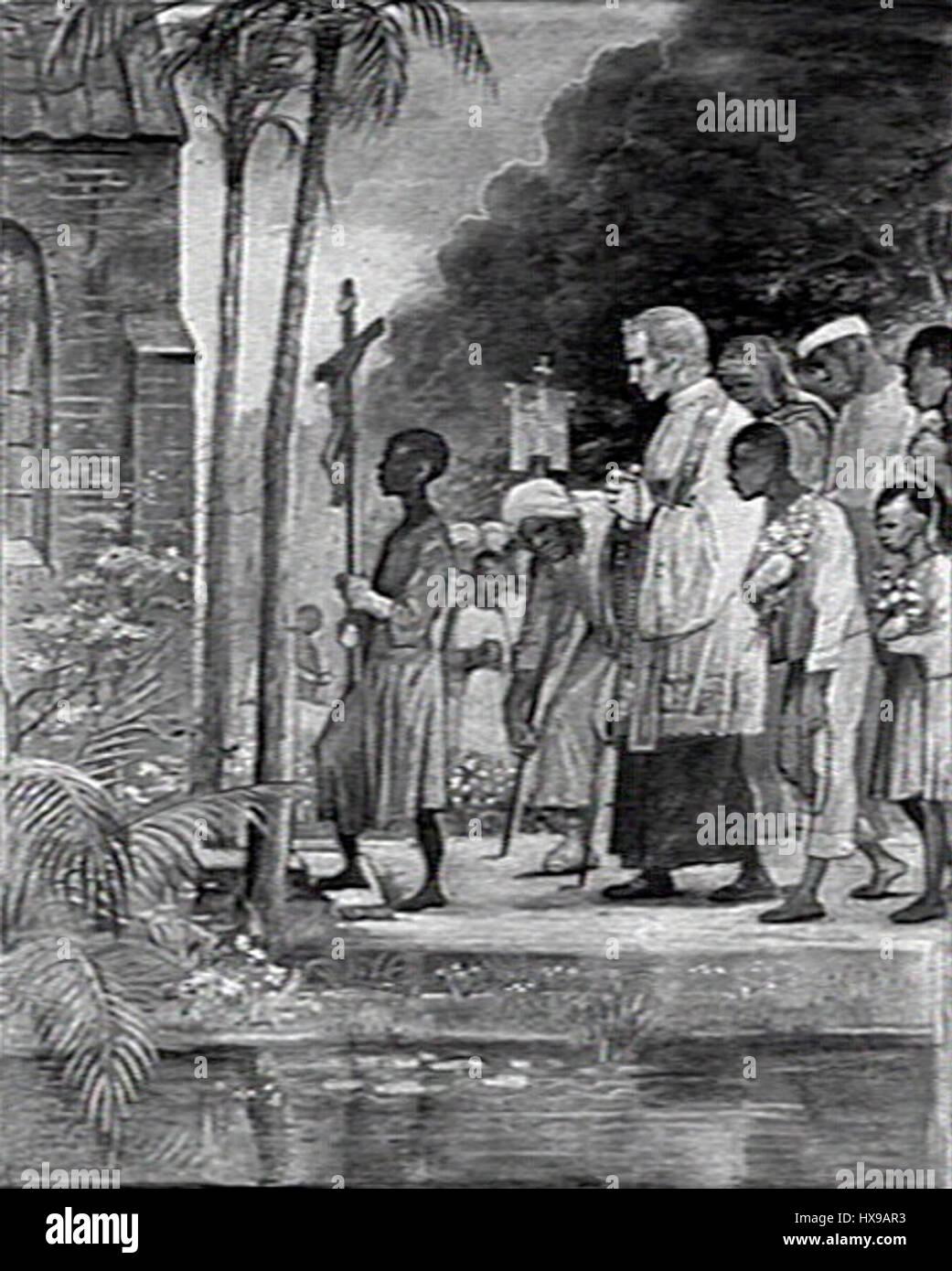 'Zalige Peerke Donders' depicts the procession of Peerke Donders, a ...