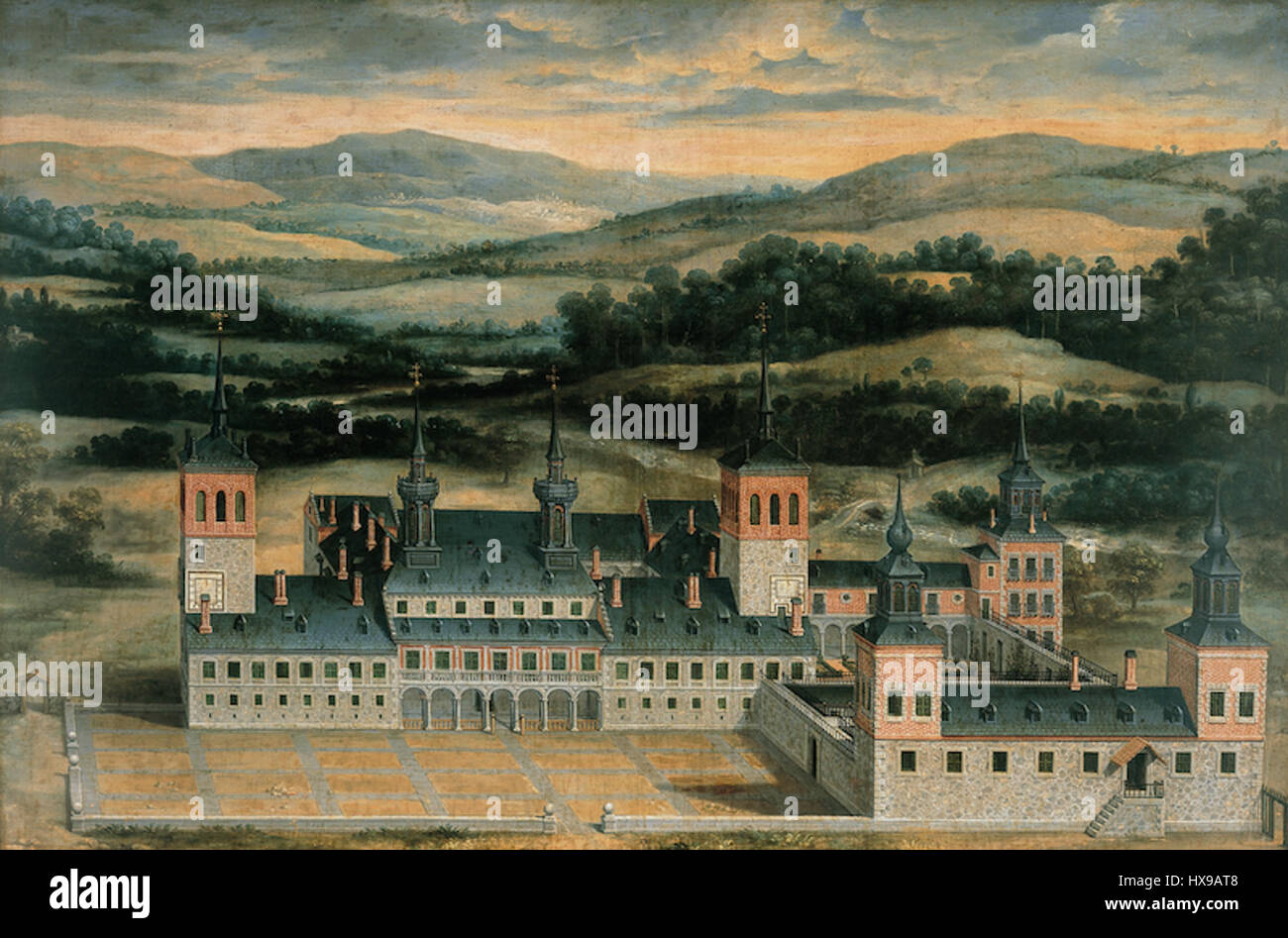 Palacio de ValsaC3ADn, circa 1633 Stock Photo - Alamy