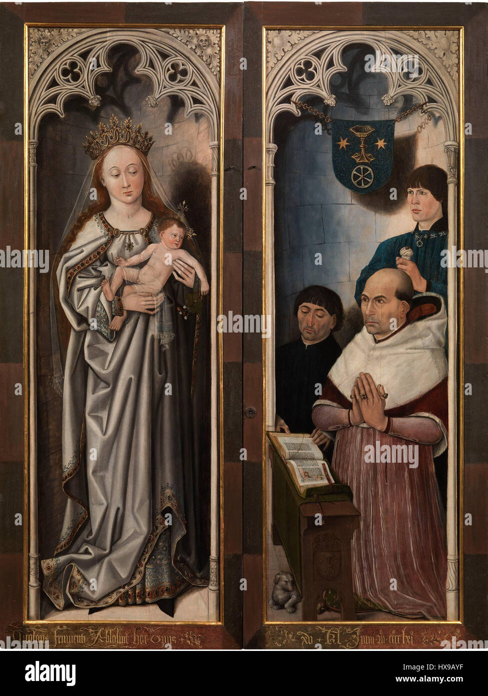 Nicolas Froment, Trittico Resurrezione di Lazzaro, particolare delle ...